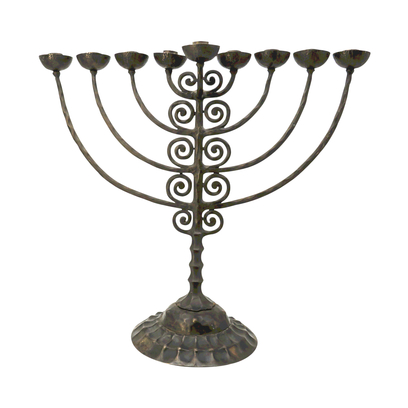 Edgar Brandt Vintage French Art Deco Iron Menorah Available For ...