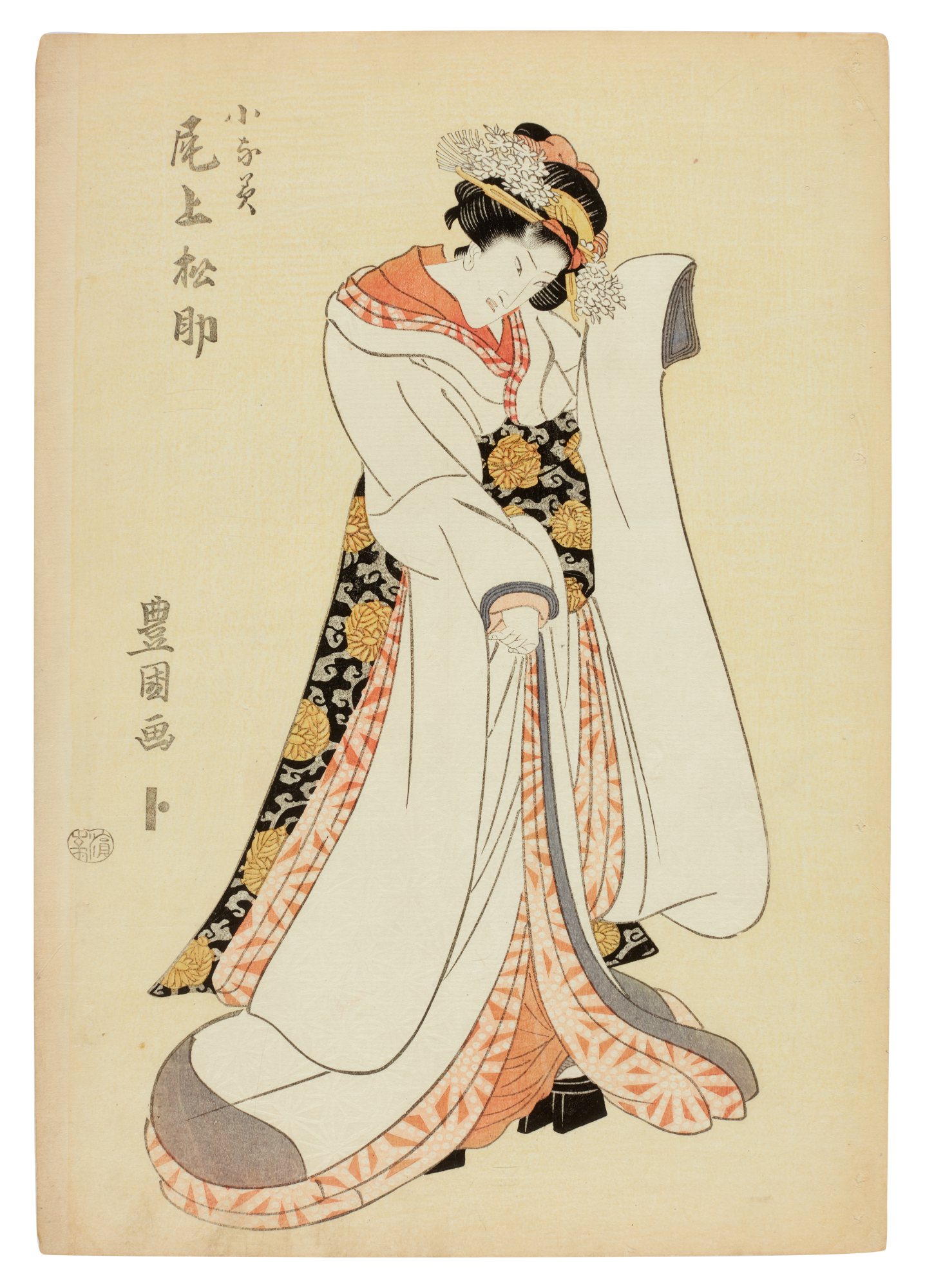 Utagawa Toyokuni (1769-1825) | Two woodblock prints | Edo period, 19th ...