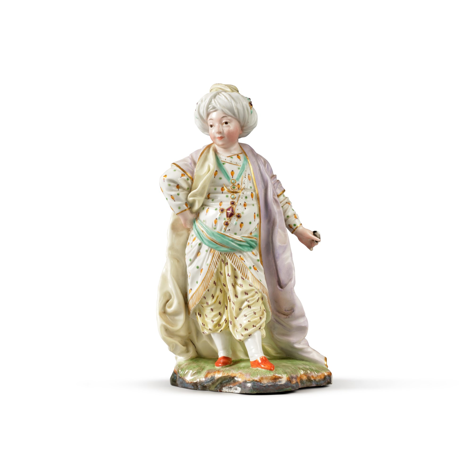 A Höchst Figure of a Child dressed as a Sultan, Circa 1770 | Design 17/ ...