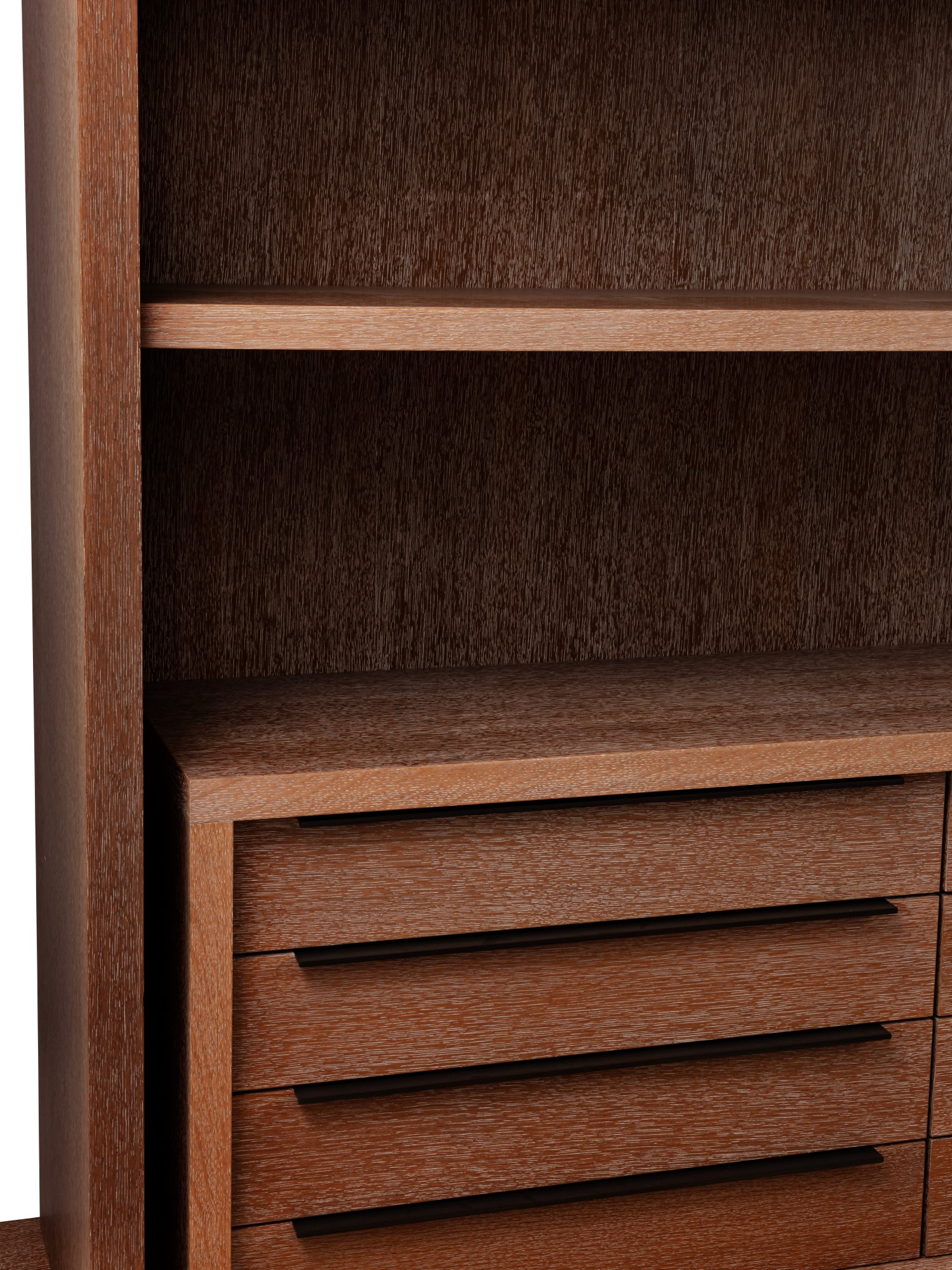Christian Liaigre (1943 - 2020) A wenge bookcase, "Roche" model ...