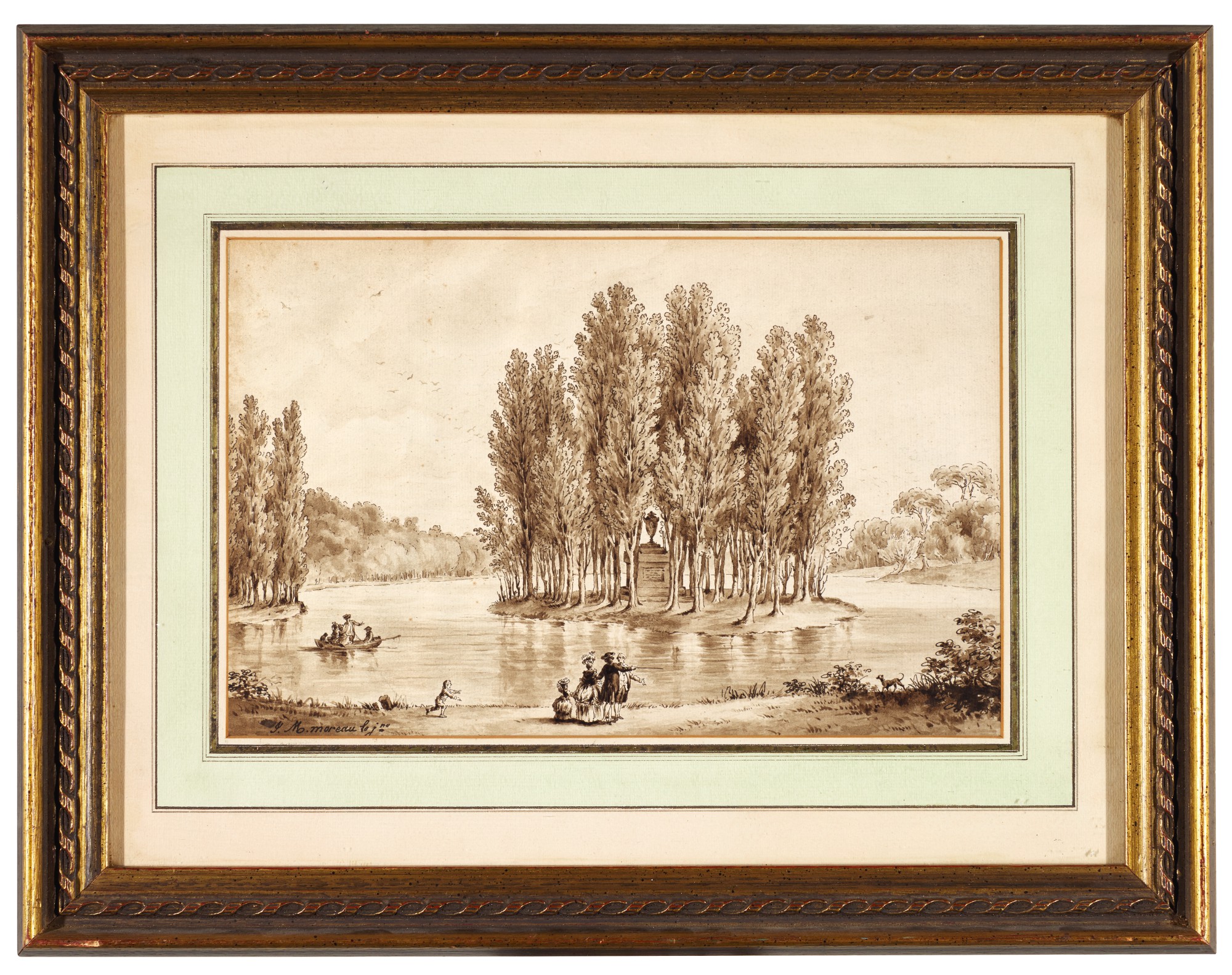 Jean Jacques Rousseau's Tomb | Old Master Drawings | | Sotheby's