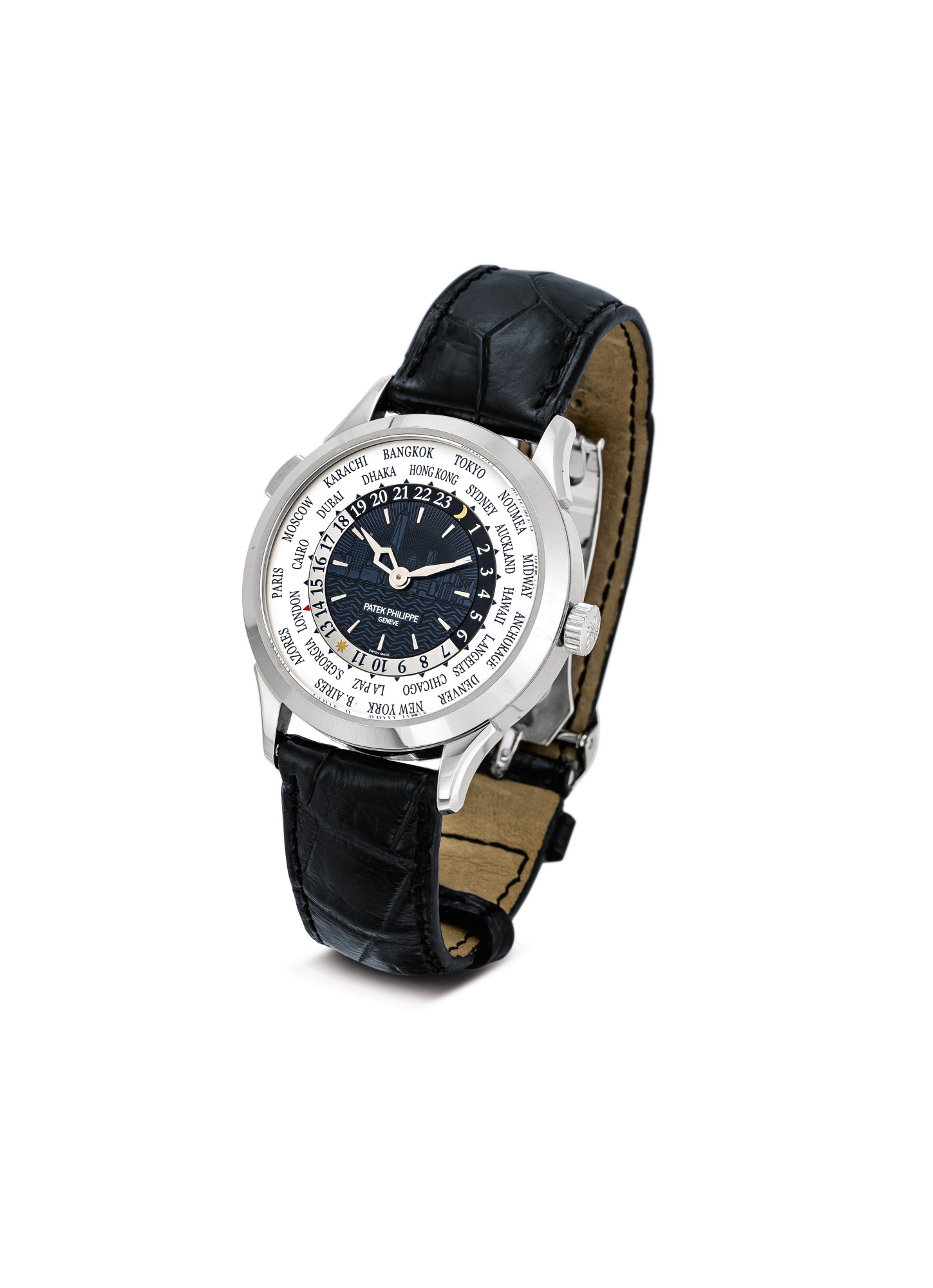 PATEK PHILIPPE | REFERENCE 5230, A LIMITED EDITION WHITE GOLD WORLD ...