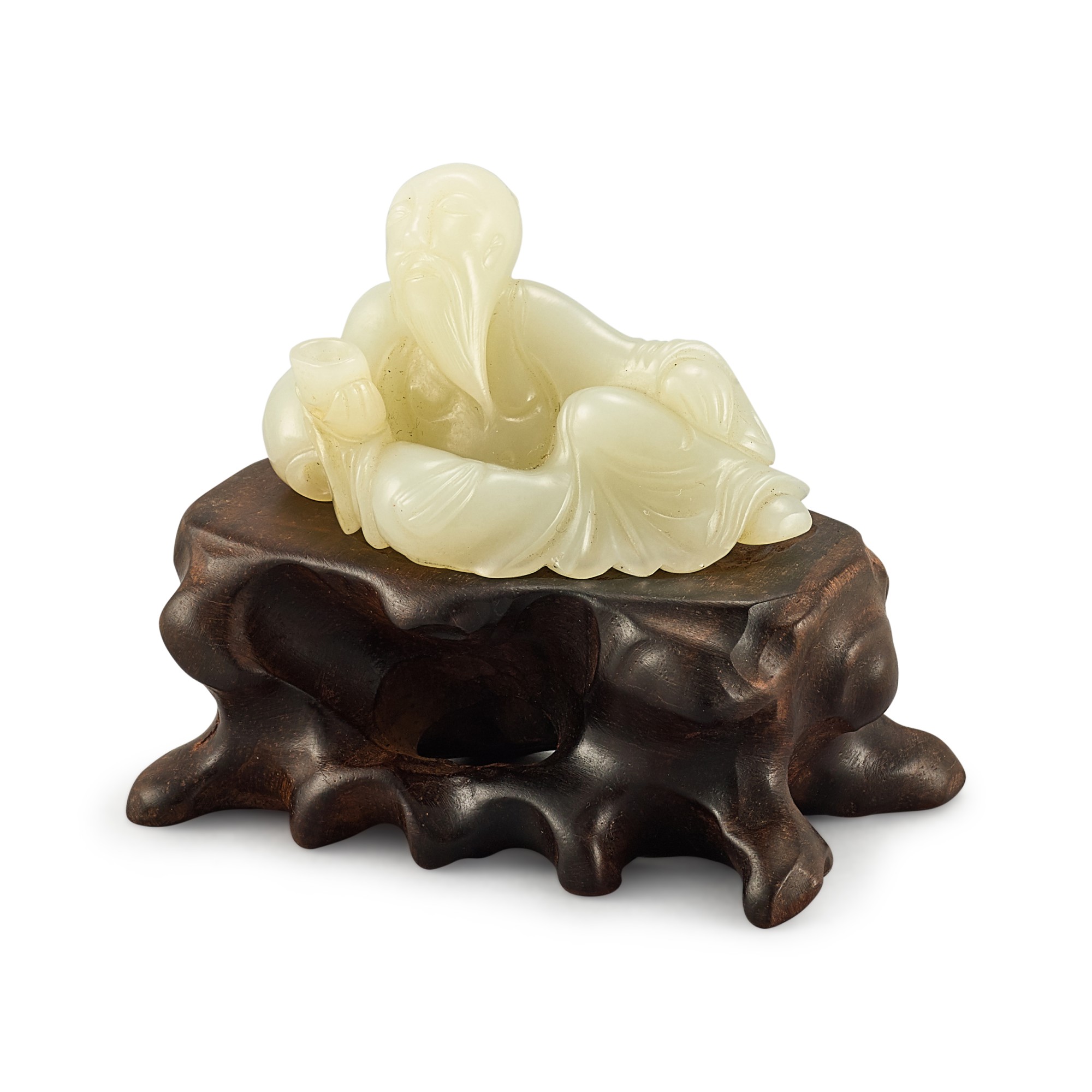 A WHITE JADE FIGURE OF LI BAI QING DYNASTY, 19TH CENTURY | 清十九世紀 ...