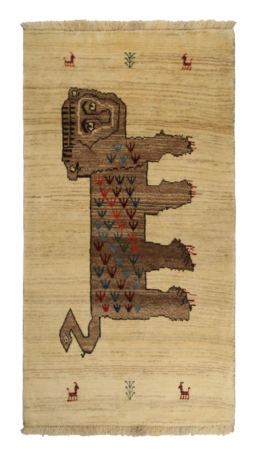 Vintage Turkish Hand-Knotted Tiger Rug Available For Immediate Sale At ...