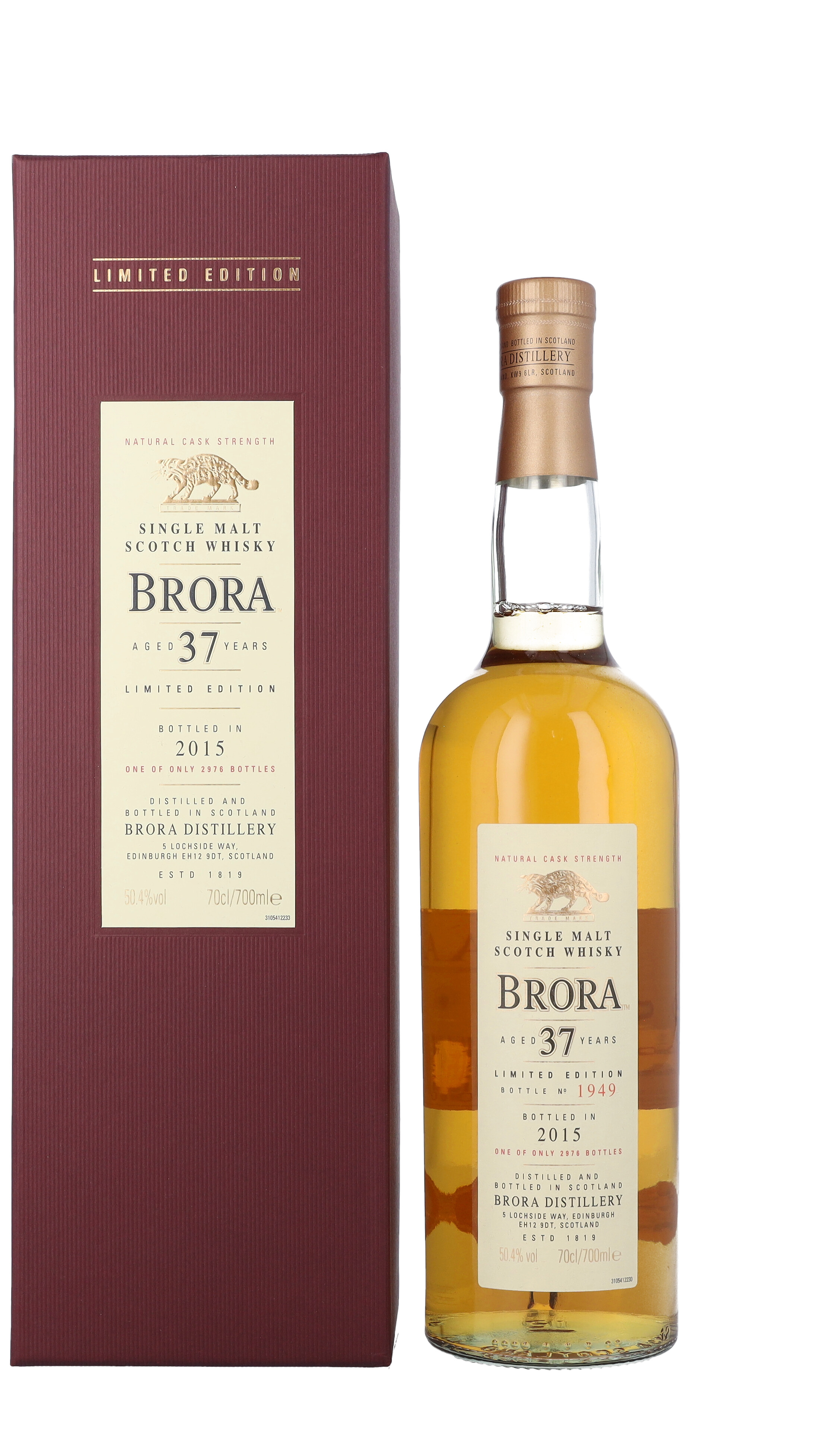 Brora Fourteenth Annual Release 37 Year Old 50.4 abv NV (1 BT70 ...
