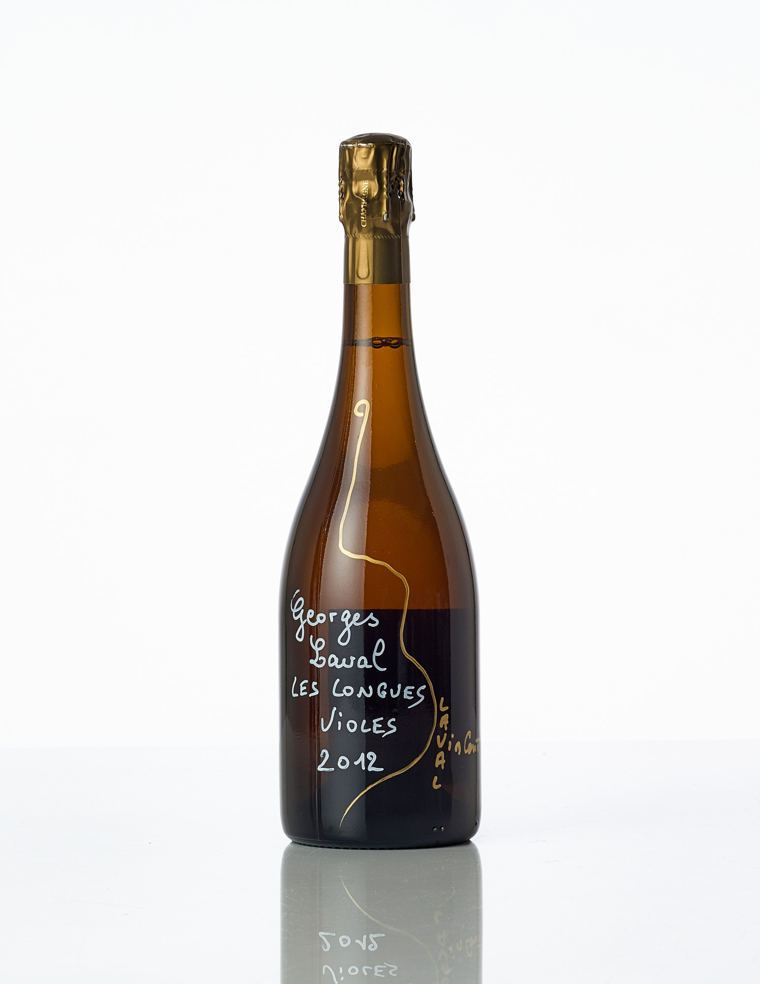 Georges Laval, Les Longues Violes, Blanc de Noirs Brut Nature 2012 (3 ...