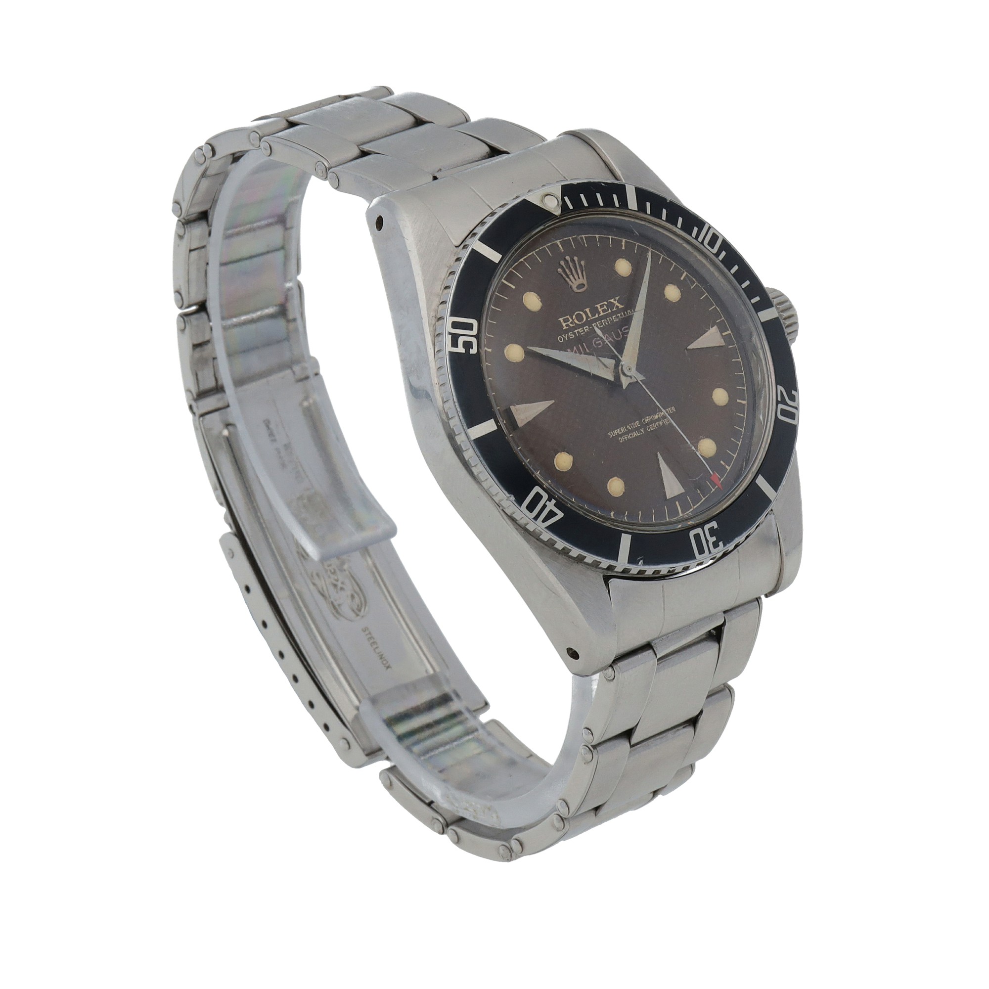 Milgauss, Ref. 6541 Stainless steel anti-magnetic wristwatch with ...
