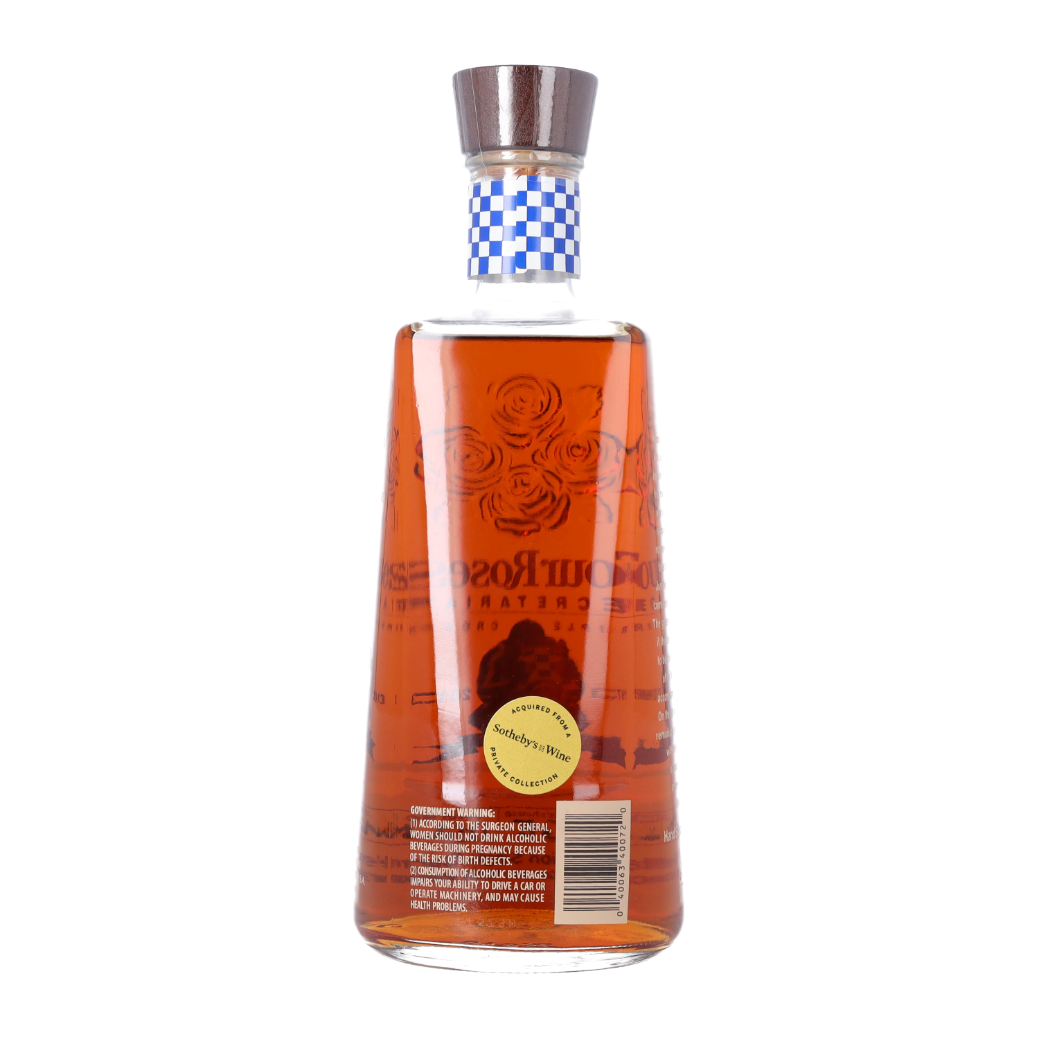Four Roses Single Barrel Secretariat Triple Crown 40th Anniversary 50.0 ...