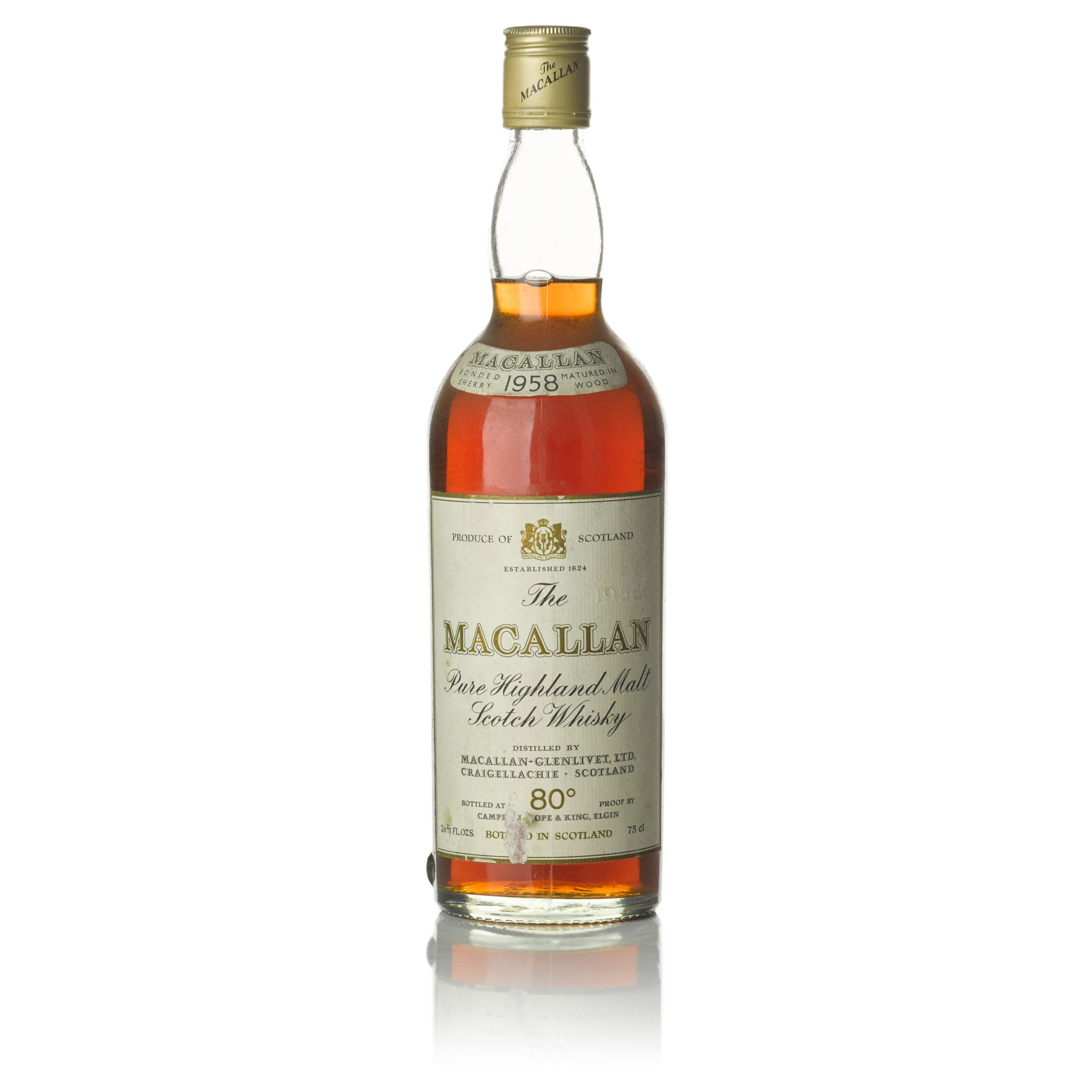 The Macallan 18 Year Old 46.0 abv 1958 | The Ultimate Whisky Collection ...