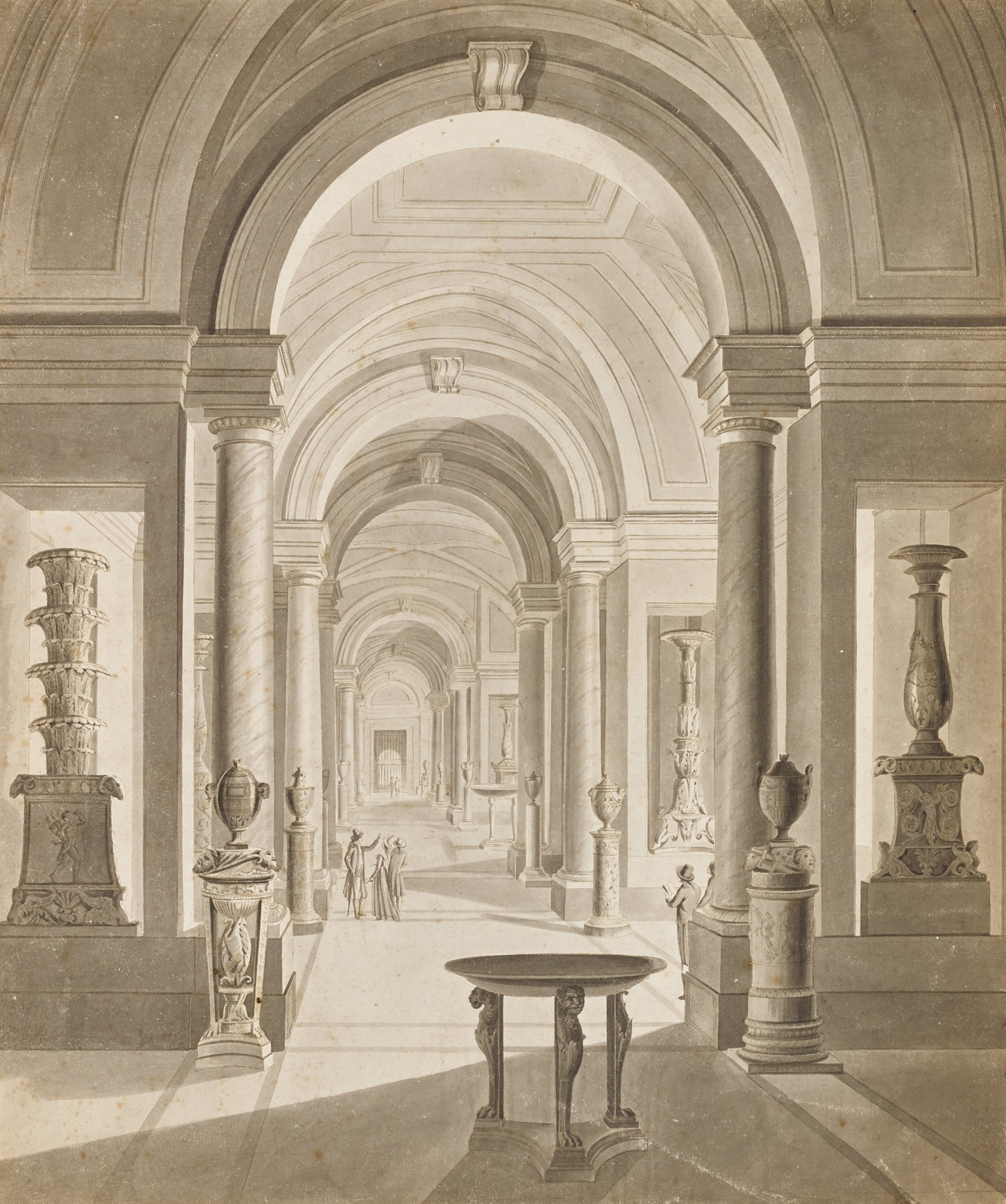 Fourteen Views of the Museo Pio-Clementino, Rome | Town & Country: A ...
