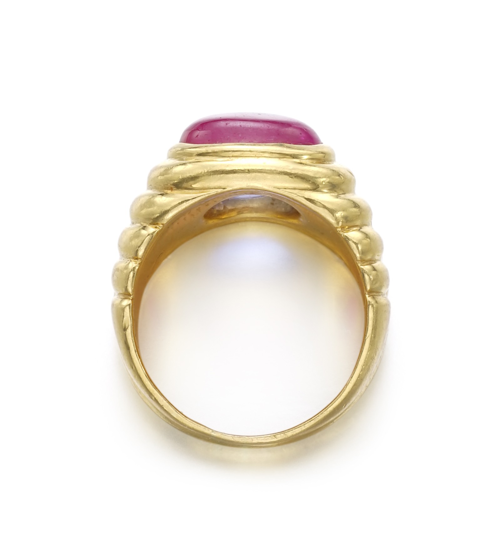 SAPPHIRE AND RUBY RING | BULGARI | Jewels Online | Jewellery | Sotheby's