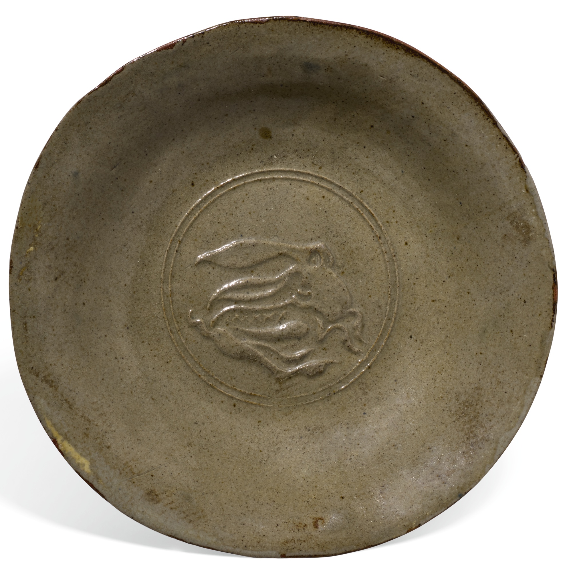 BERNARD LEACH | DISH WITH 'LEAPING HARE' MOTIF | Made in Britain | 2020 ...