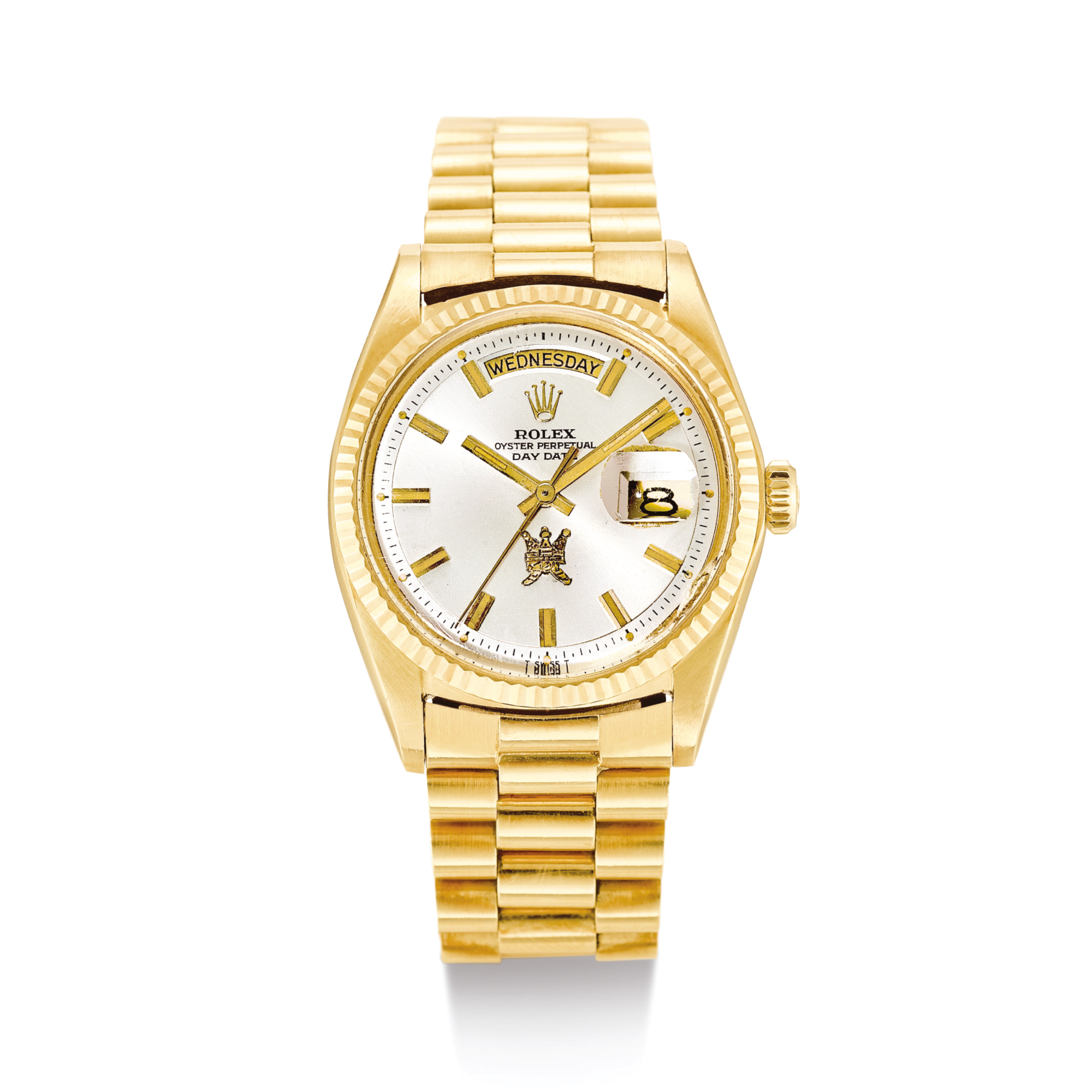 ROLEX | DAY-DATE, REFERENCE 1803 A YELLOW GOLD WRISTWATCH WITH DAY ...