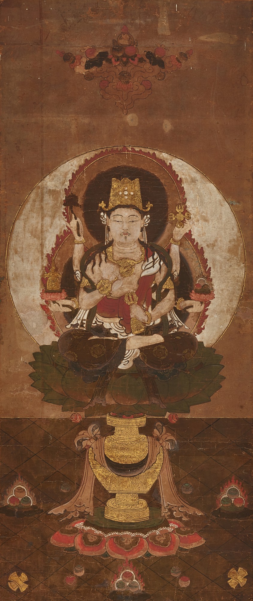 Anonymous | Nyorai Kojin, Protector of the Hearth | Edo period, 17th ...