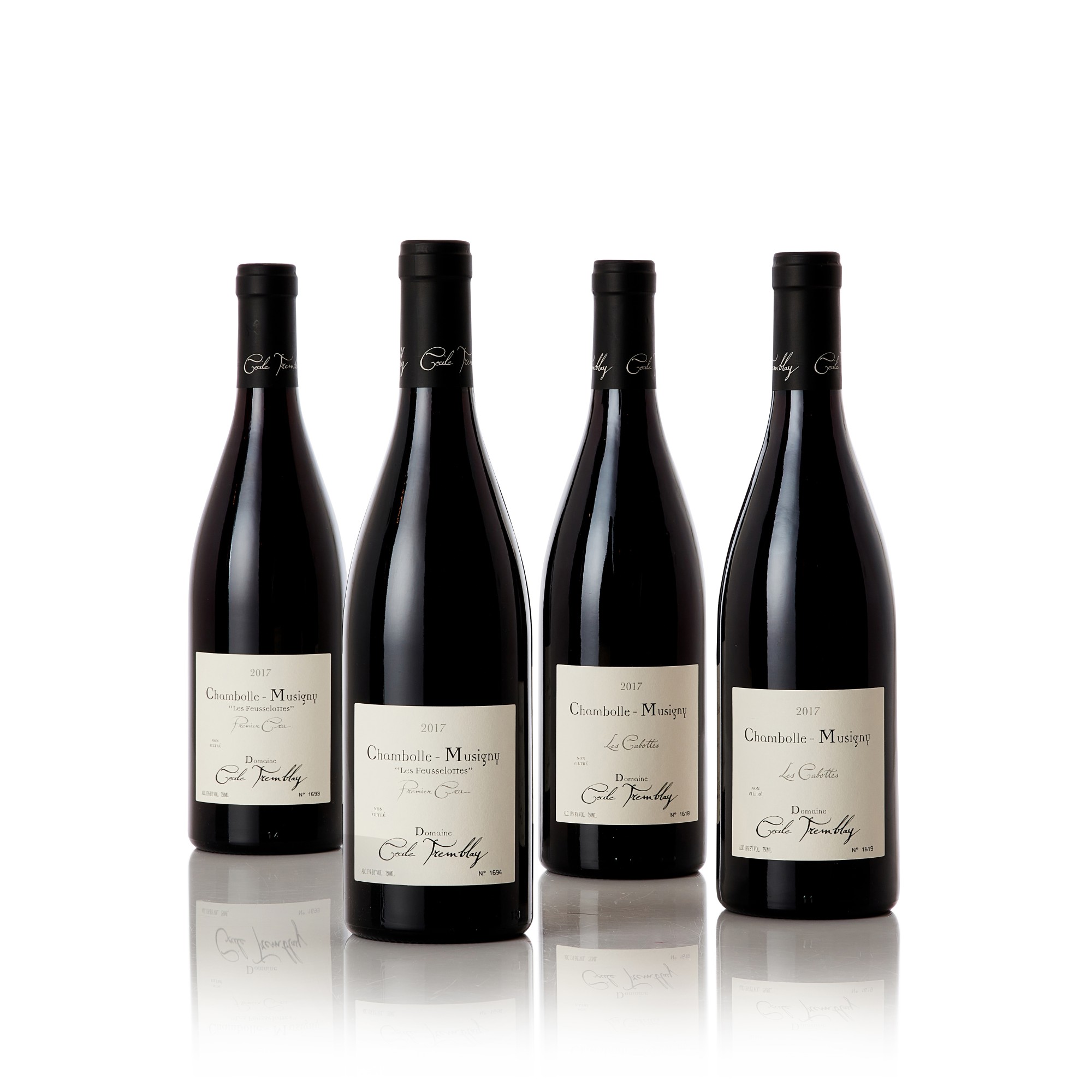 Chambolle Musigny, Les Feusselottes 2017 Domaine Cécile Tremblay (2 BT ...
