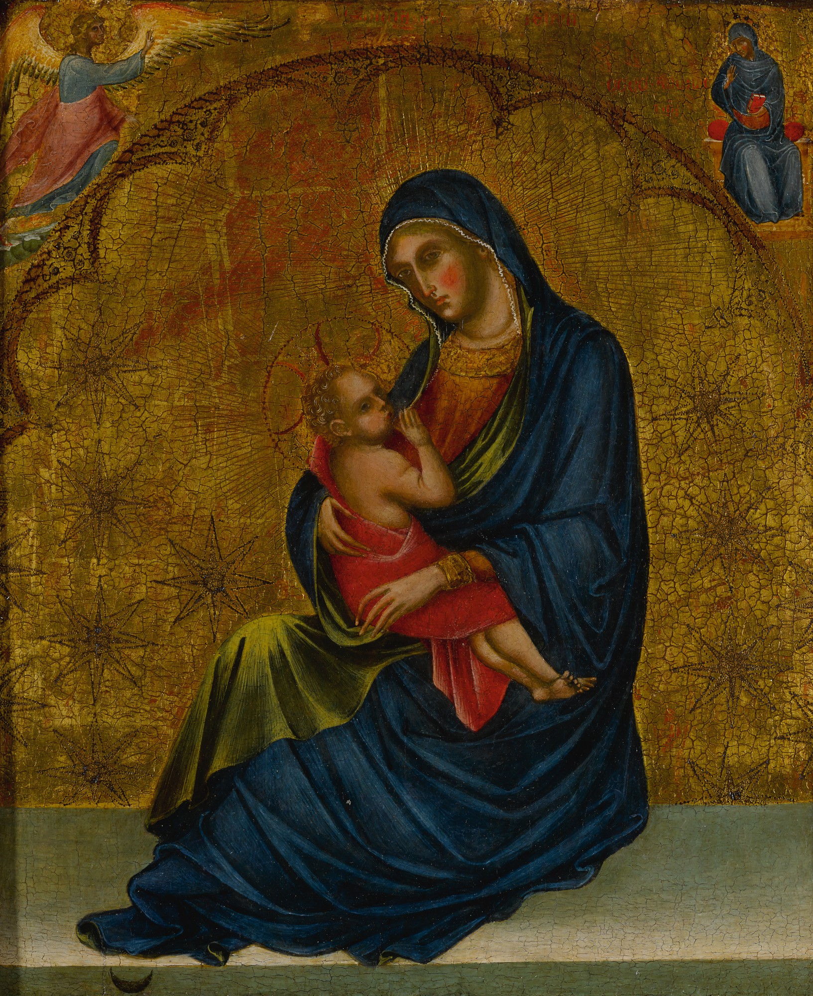 Madonna of Humility with the Annunciation | Master Paintings Part II ...