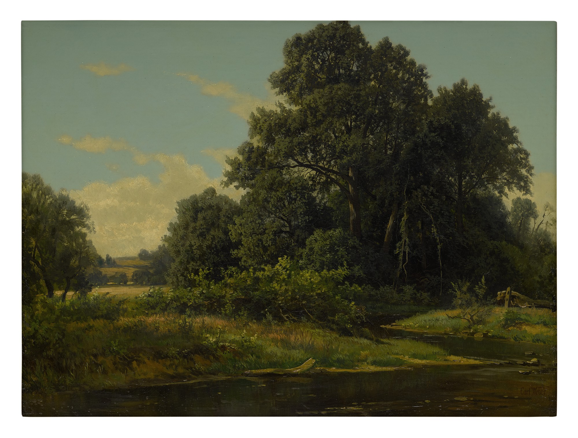 CARL WEBER | ALONG THE RIVER | All That Is Glorious Around Us: Property ...