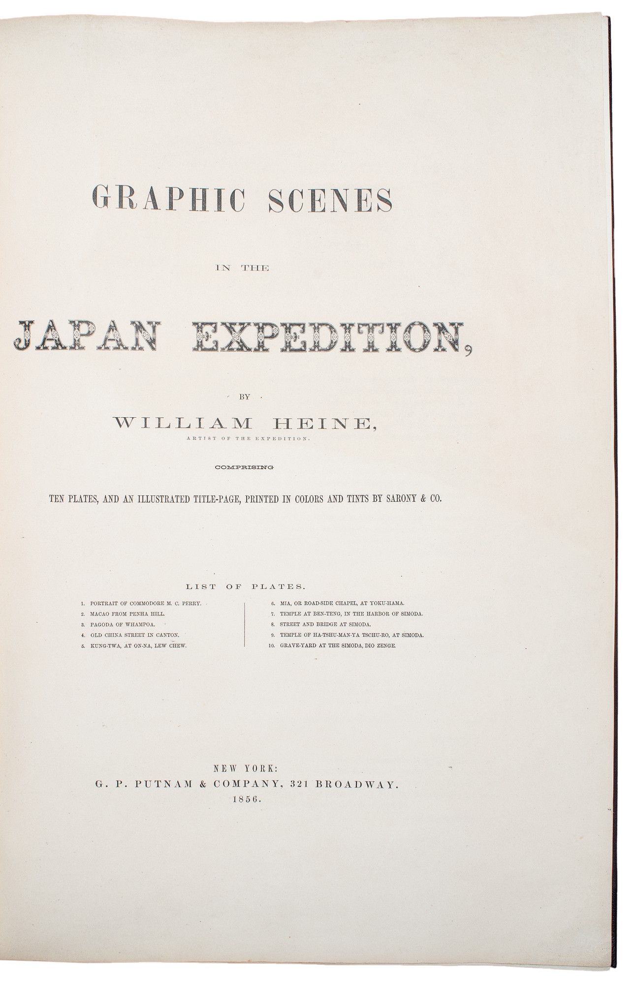 Heine, Wilhelm | An important work recording Commodore Perry's ...