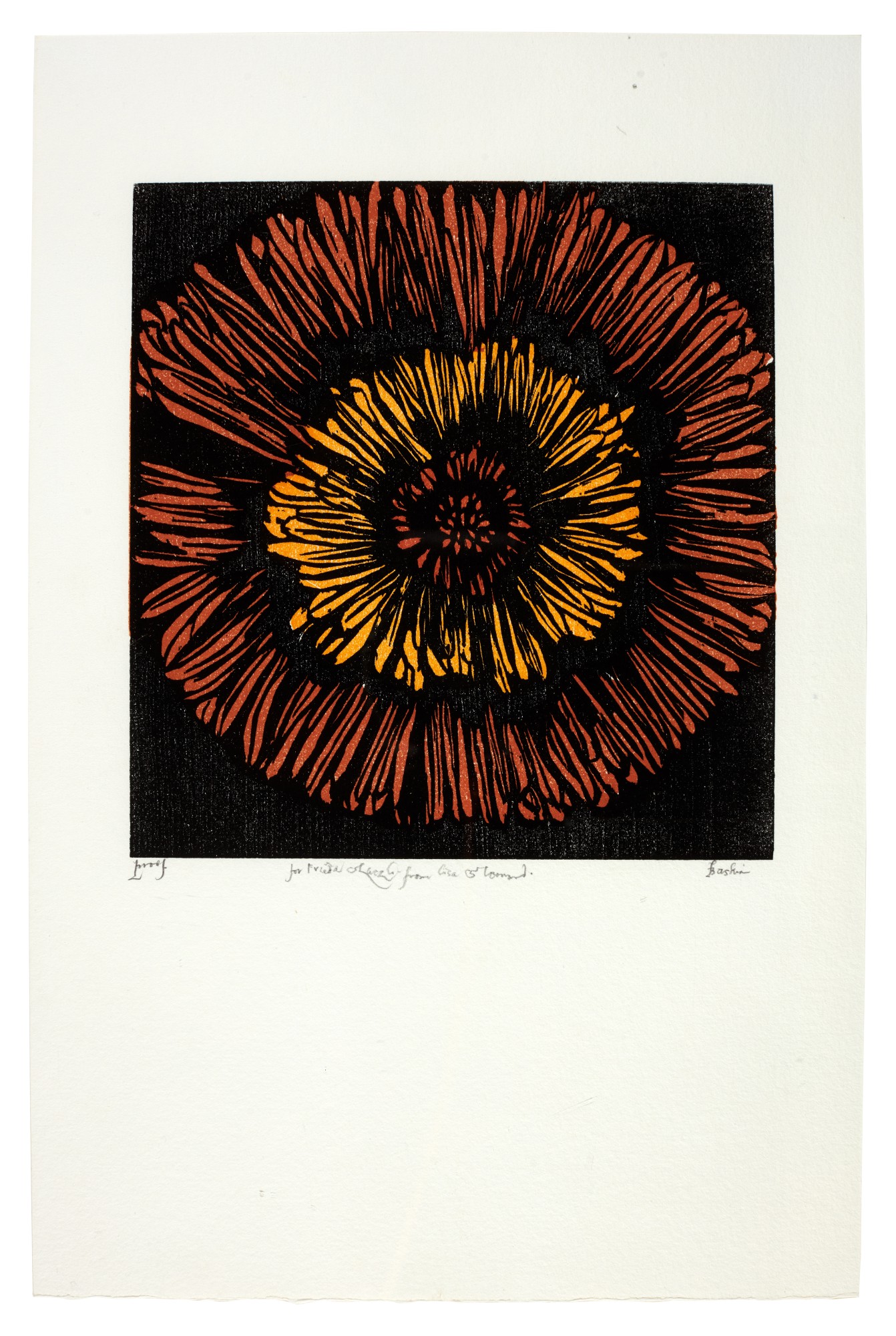 Leonard Baskin | Proofs of eight engravings, signed by the artist, c ...