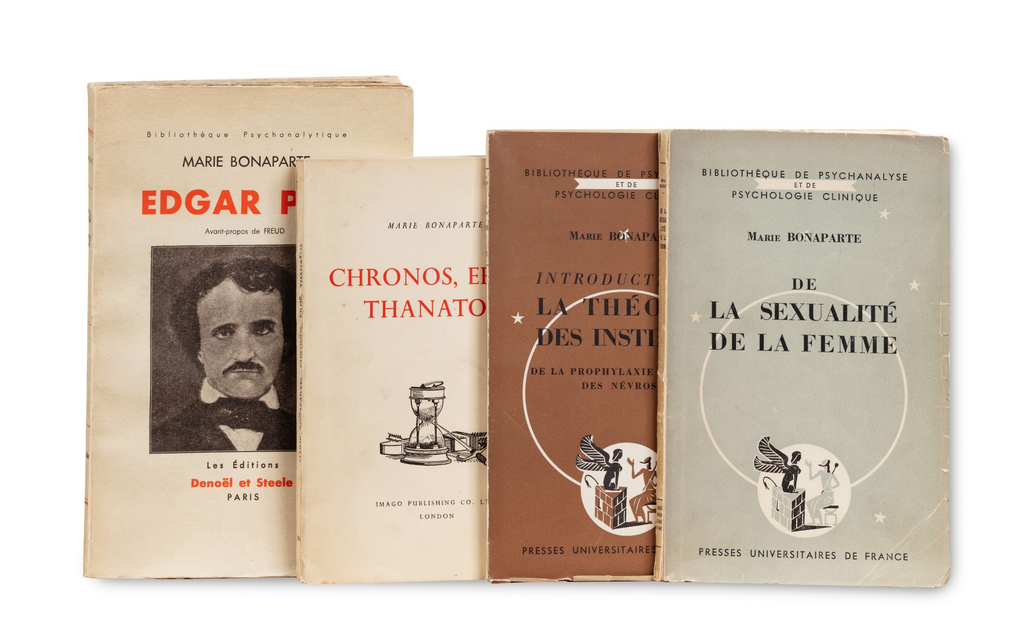 4 ouvrages avec envoi autographe signé à Jacques Lacan, 1933-1952 ...