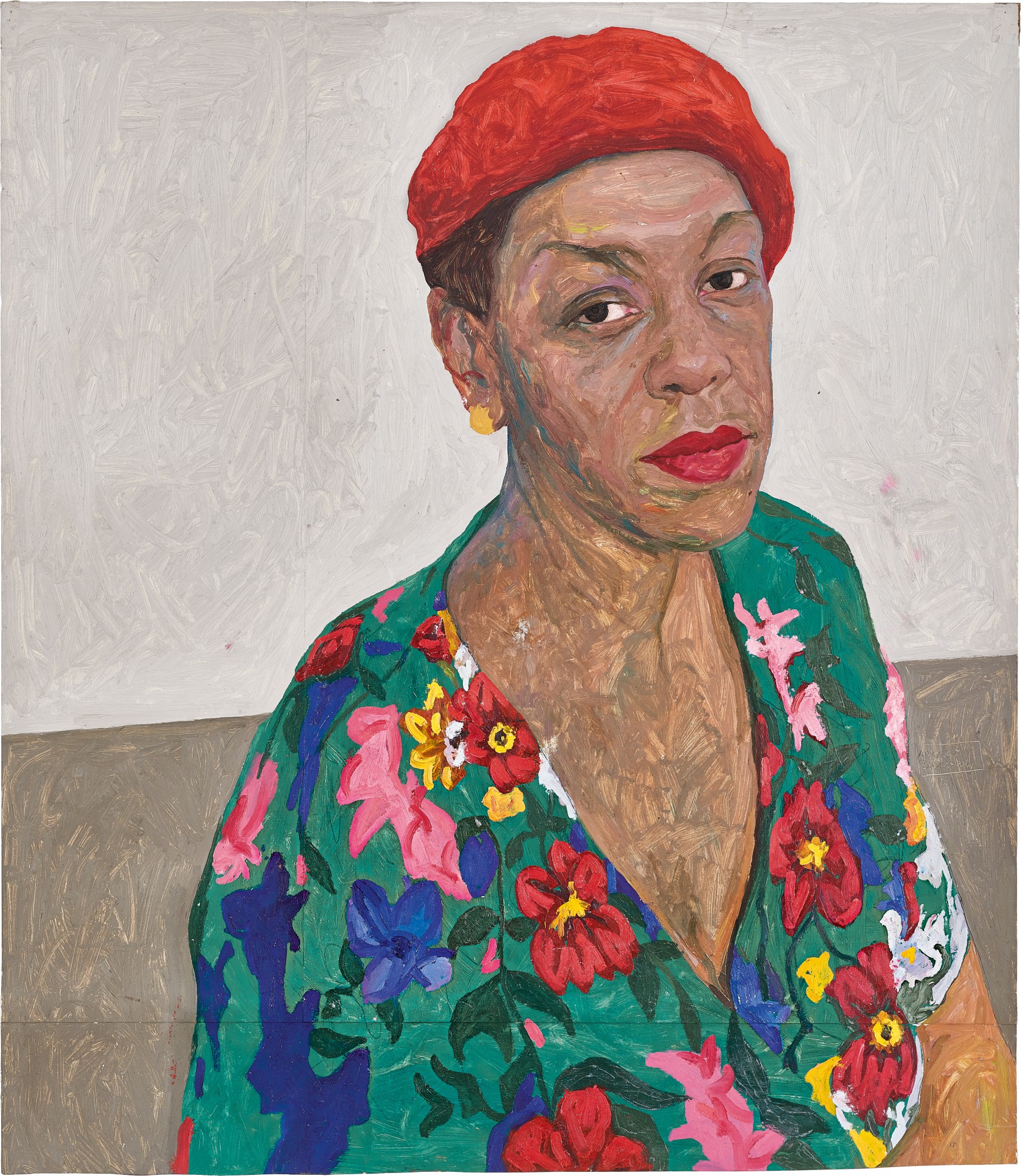 Amoako Boafo 阿莫阿科·博阿佛 | Grace 格雷斯 | Contemporary Art Day Sale | | Sotheby's