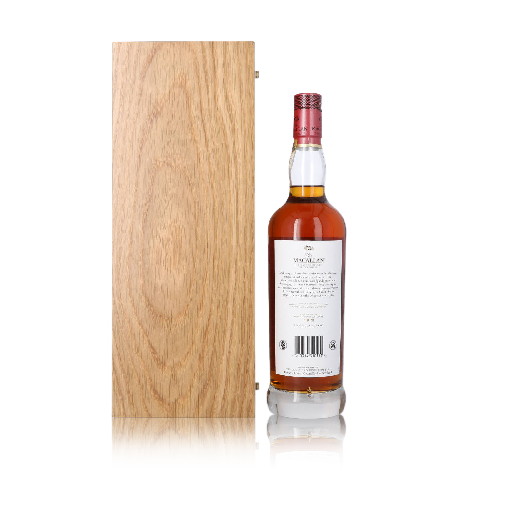 The Macallan The Red Collection 40 Year Old 48.1 abv NV (1 BT 70cl ...