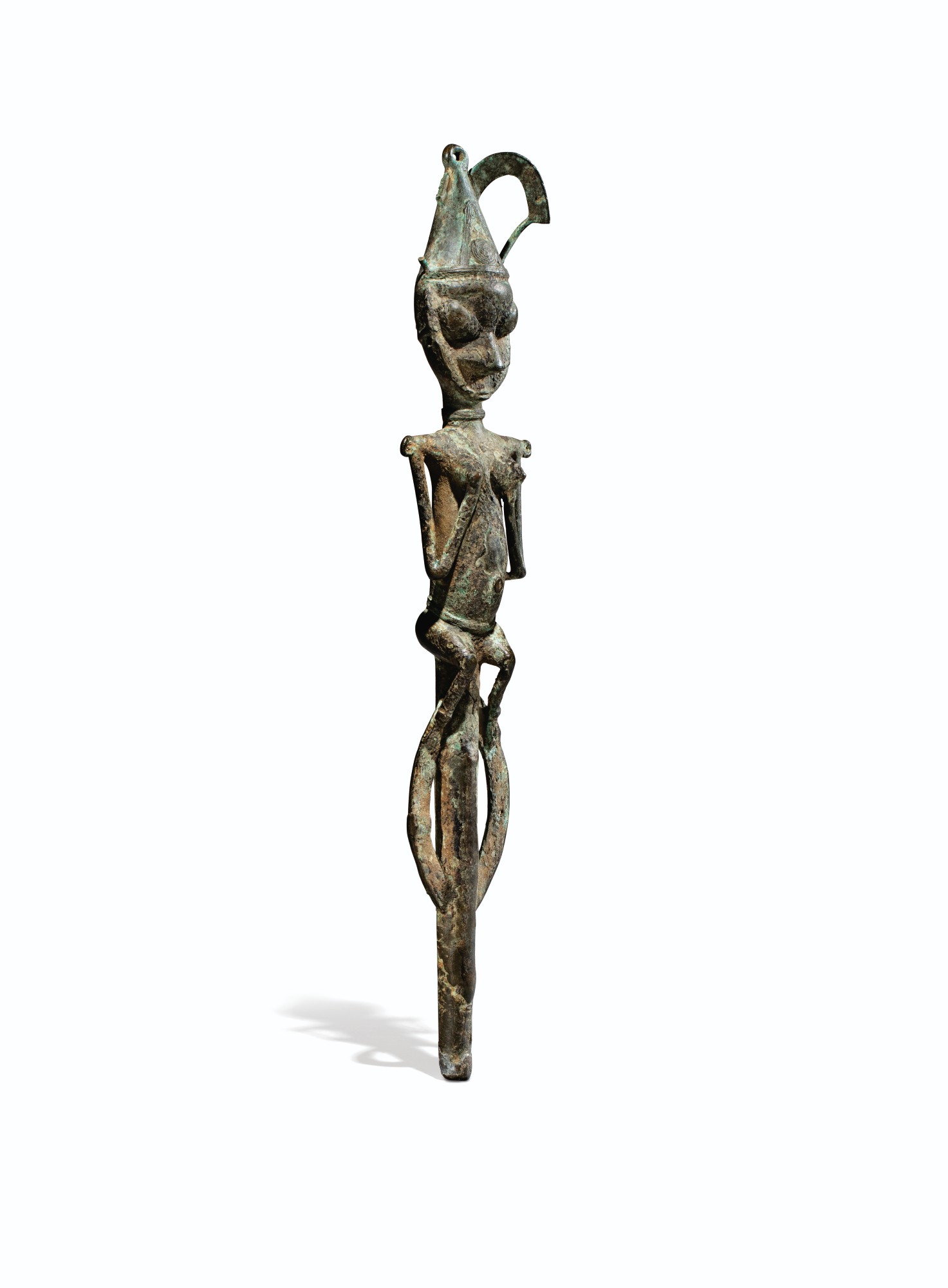 STATUE EDAN DE LA SOCIÉTÉ OGBONI / OSHUGBO, YORUBA, NIGERIA | YORUBA ...
