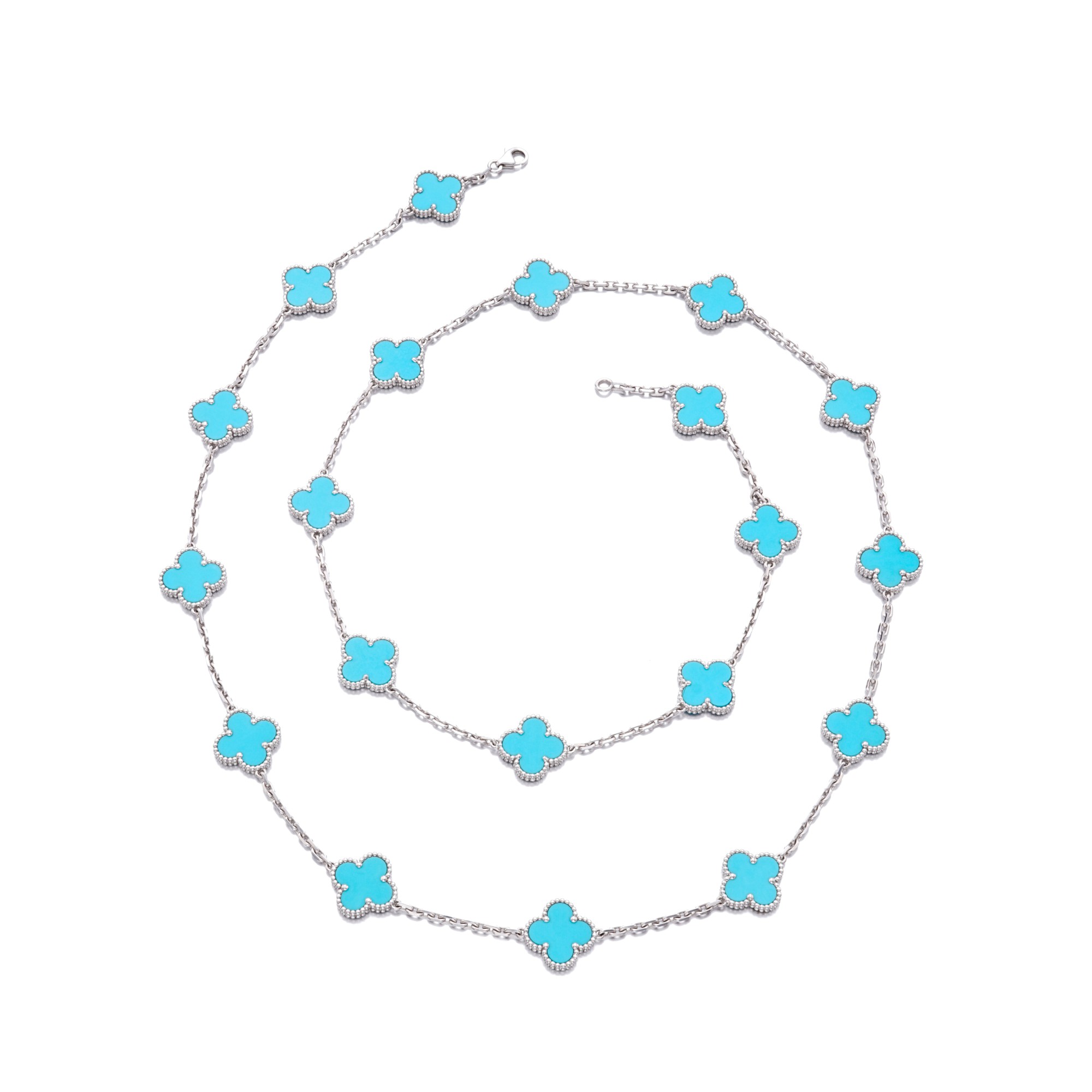 Turquoise sautoir, 'Vintage Alhambra' | Important Jewels | 2022 | Sotheby's