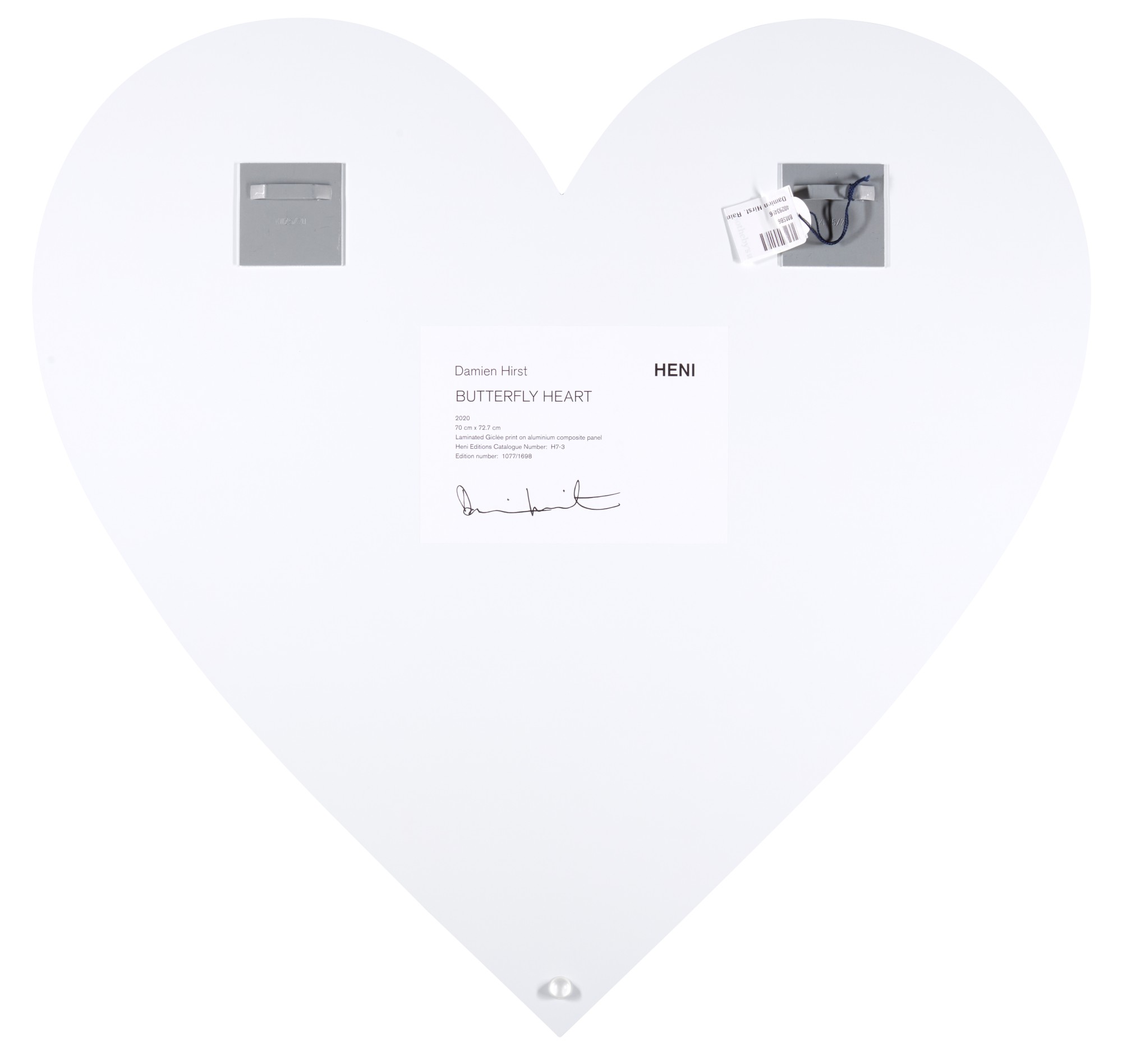 DAMIEN HIRST | BUTTERFLY HEART (LARGE) (H7-3) | Made in Britain | 2020 | Sotheby's