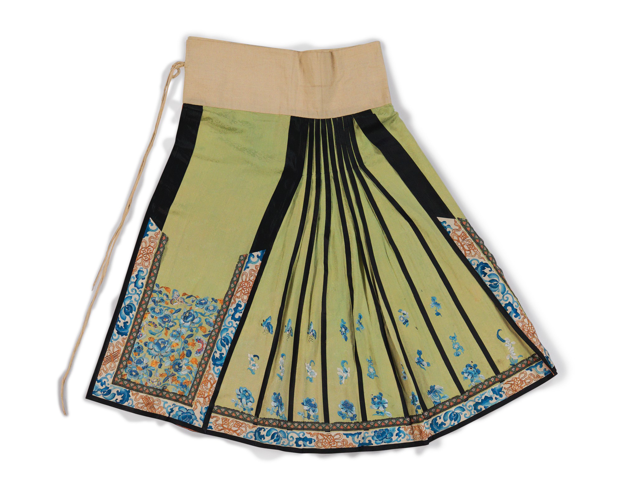Two silk apron skirts, 19th / 20th century | The Hundred Antiques: Fine ...