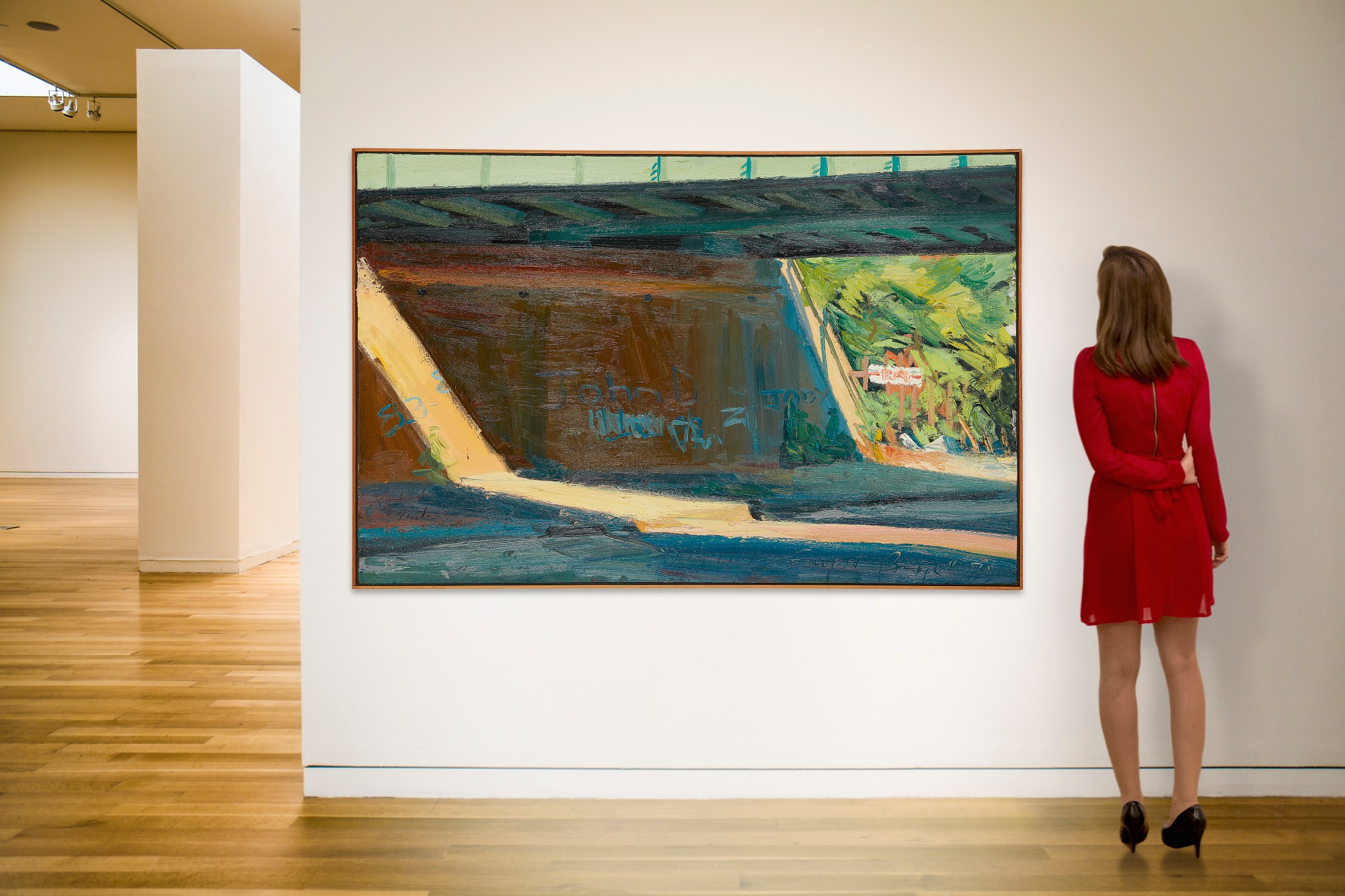 RICHARD SHEEHAN | SUN UNDER FREEPORT BRIDGE | Contemporary Art Online ...