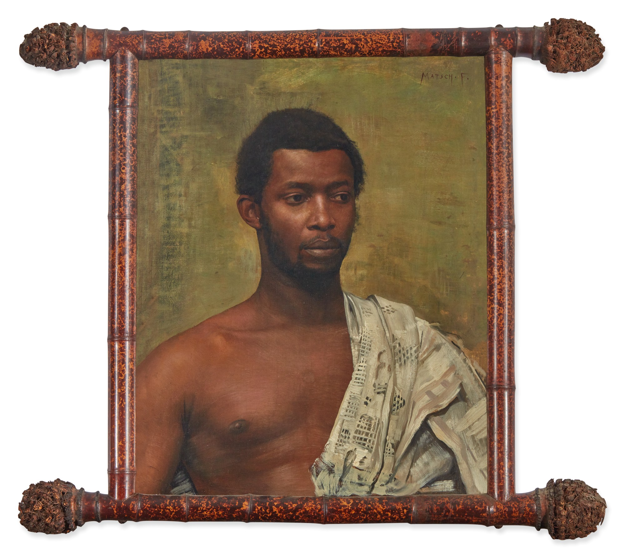 FRANZ VON MATSCH | PORTRAIT OF A MAN | 19th Century European Art ...