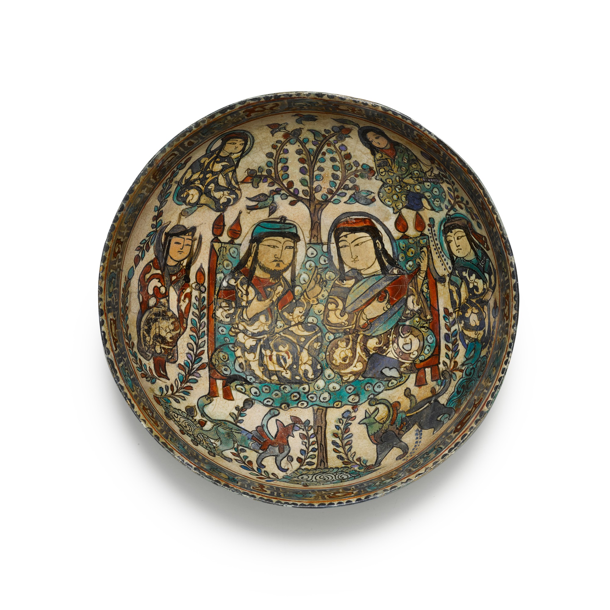 A mina’i bowl, Persia, late 12th/early 13th century | Arts of the ...