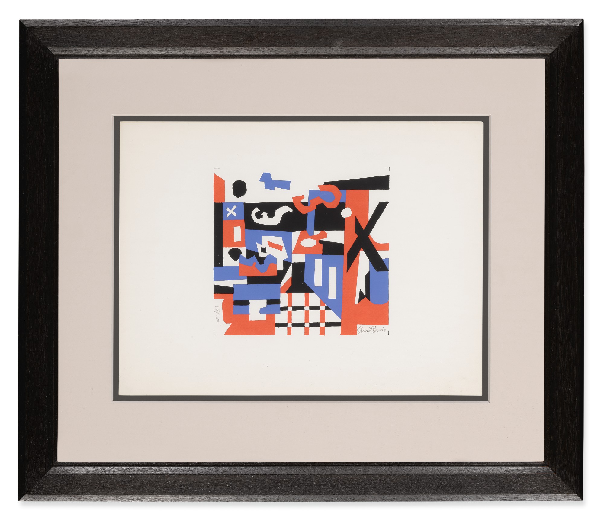 STUART DAVIS | STUDY FOR A DRAWING (COLE 25) | Prints and Multiples ...