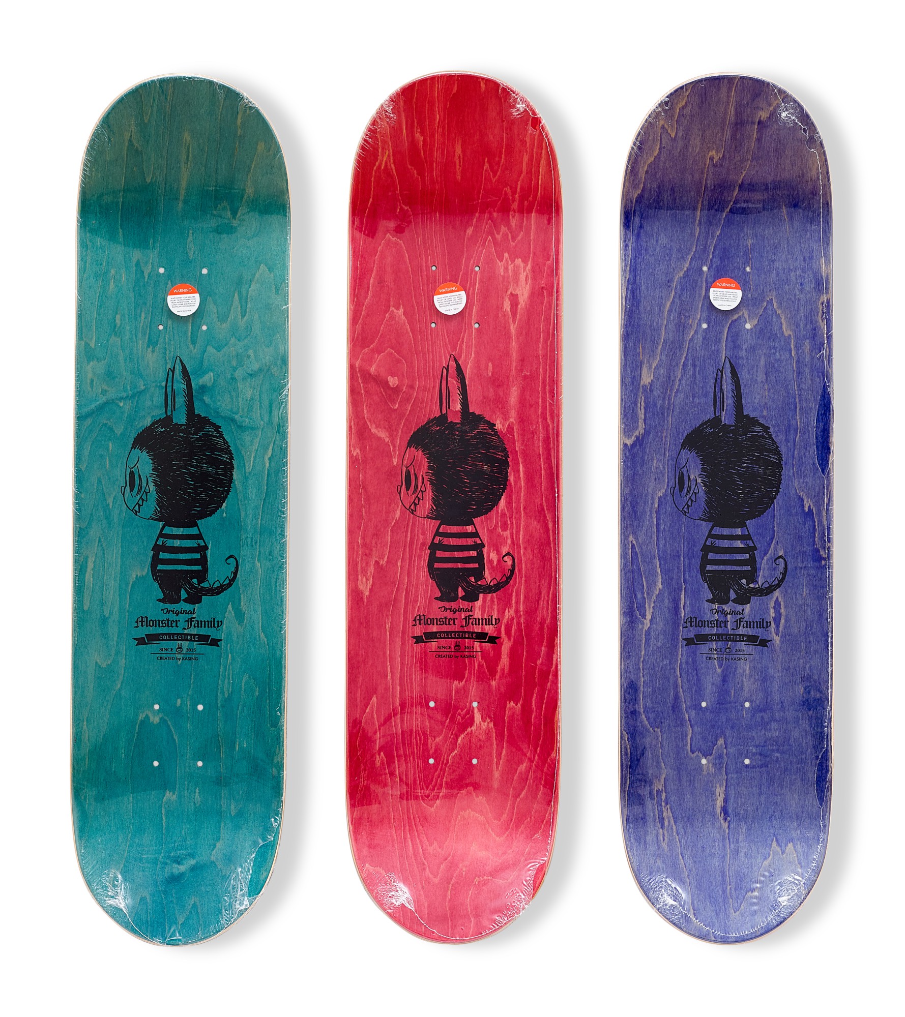 Labubu Ride with Pride Skateboard decks (Set of Three) | Labubu Ride ...