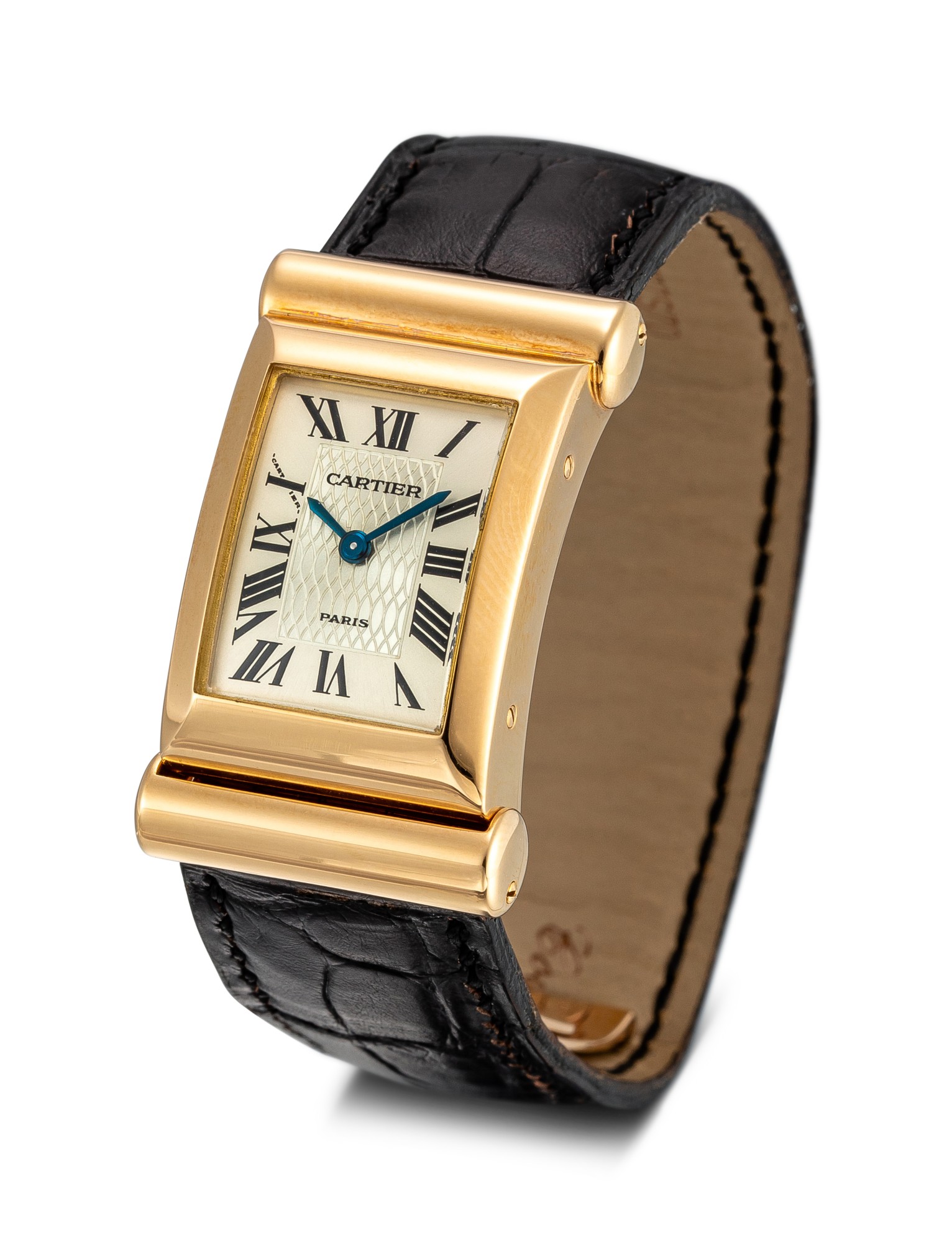 CARTIER | PRIVEE DRIVERS A LIMITED EDITION YELLOW GOLD WRISTWATCH ...