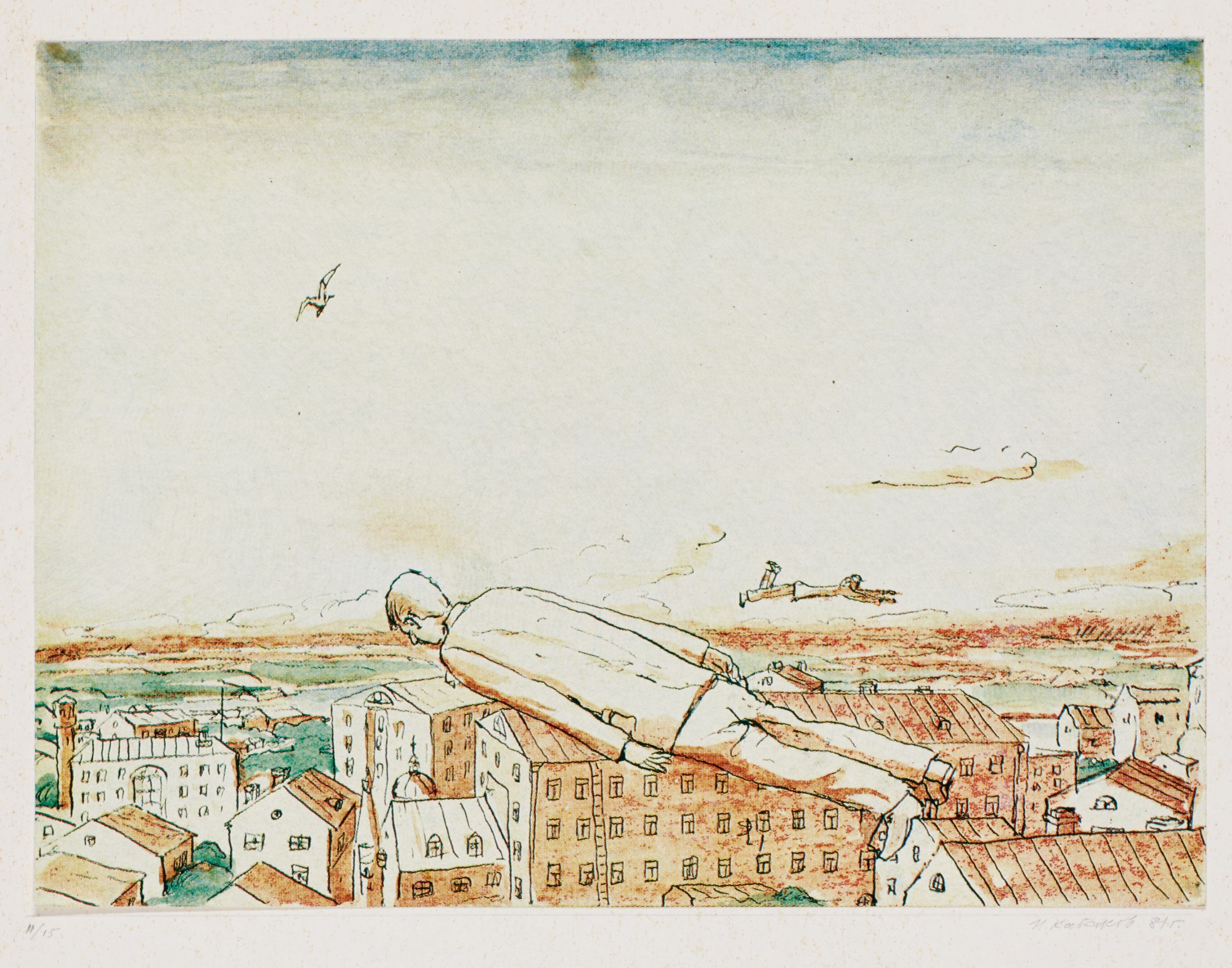 ILYA KABAKOV | THE FLYING KOMAROV | Russian Pictures | 2020 | Sotheby's