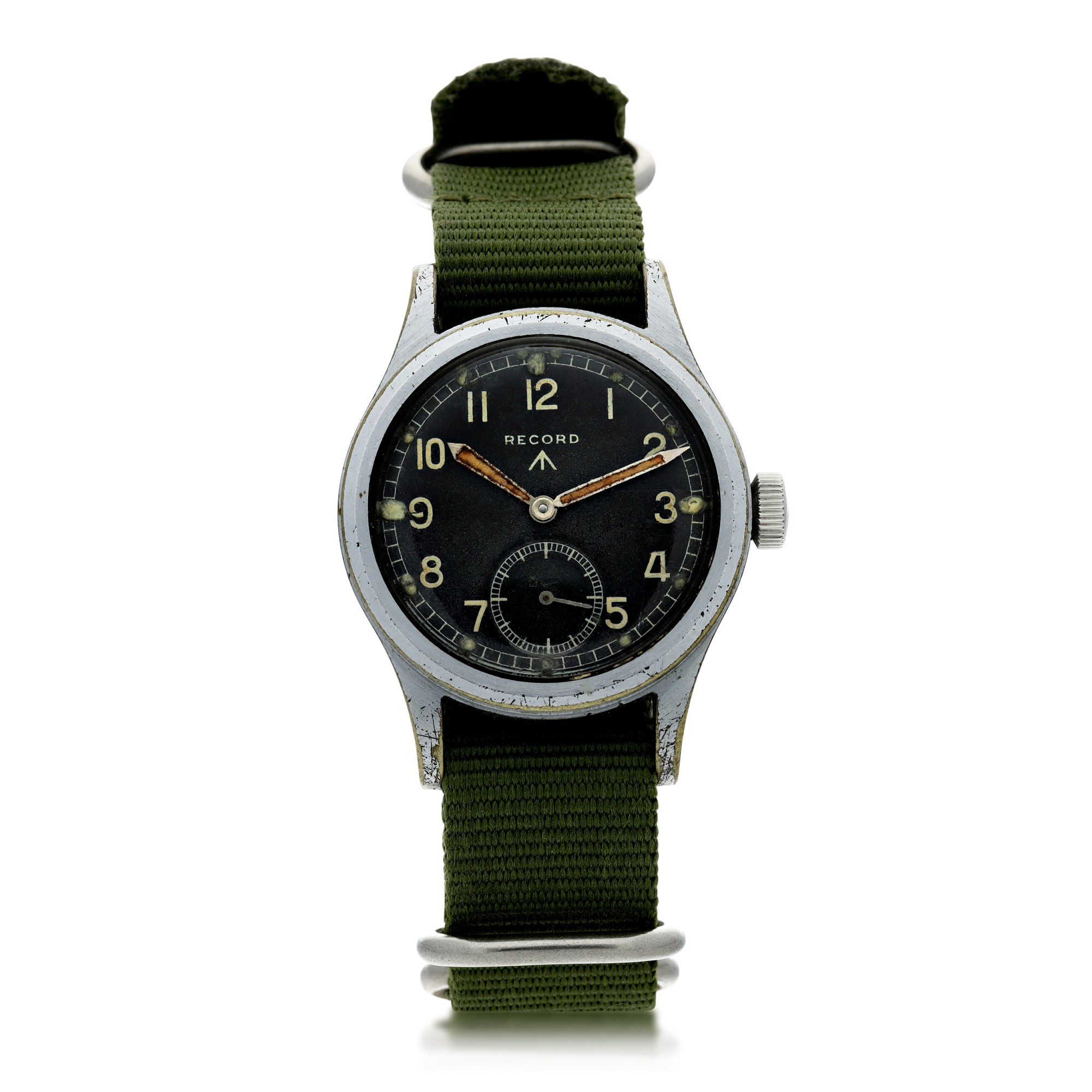 RECORD | A STAINLESS STEEL WRISTWATCH COMMISSIONED FOR THE BRITISH ARMY ...