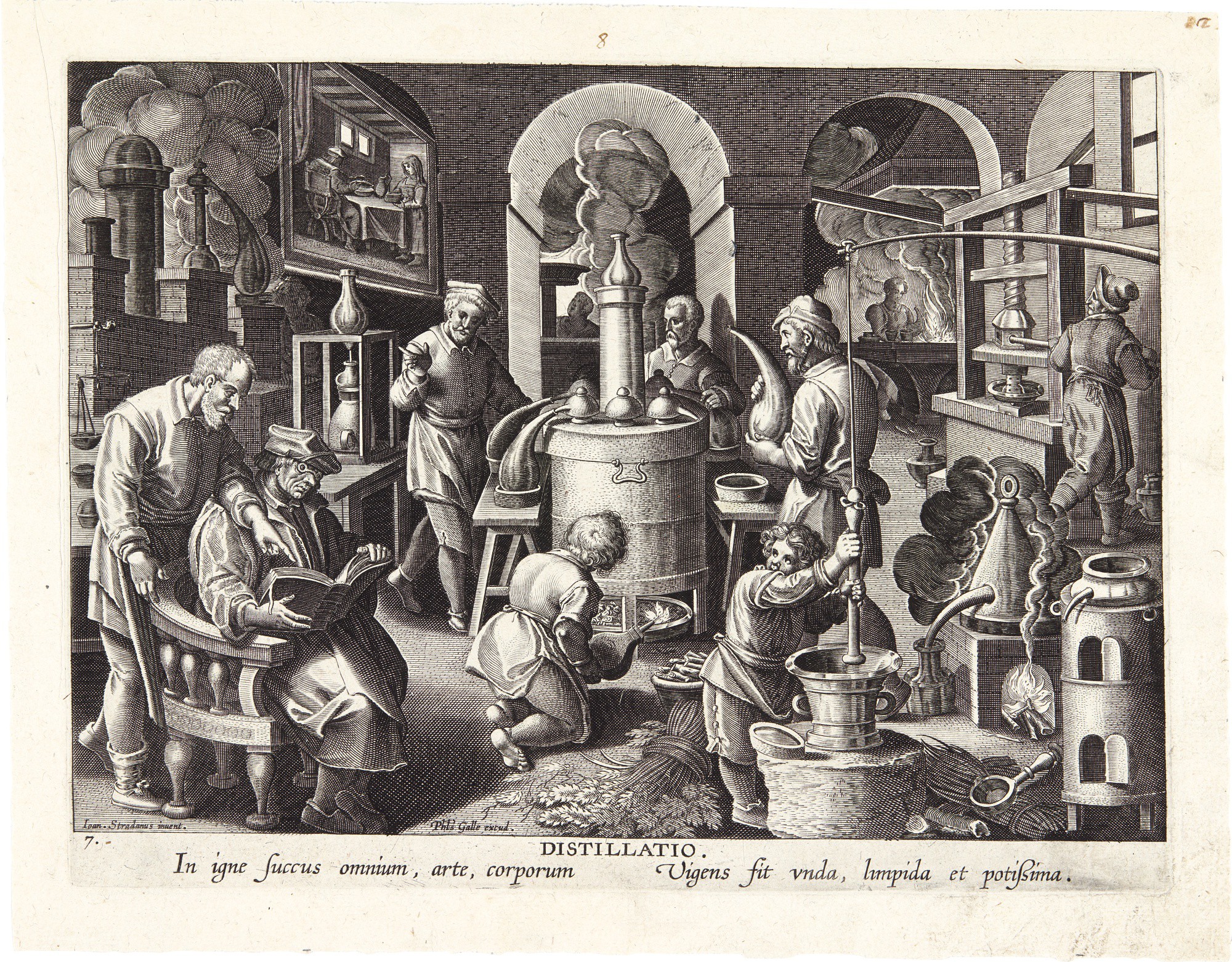 AFTER JAN VAN DER STRAET, CALLED STRADANUS | NEW INVENTIONS OF MODERN ...