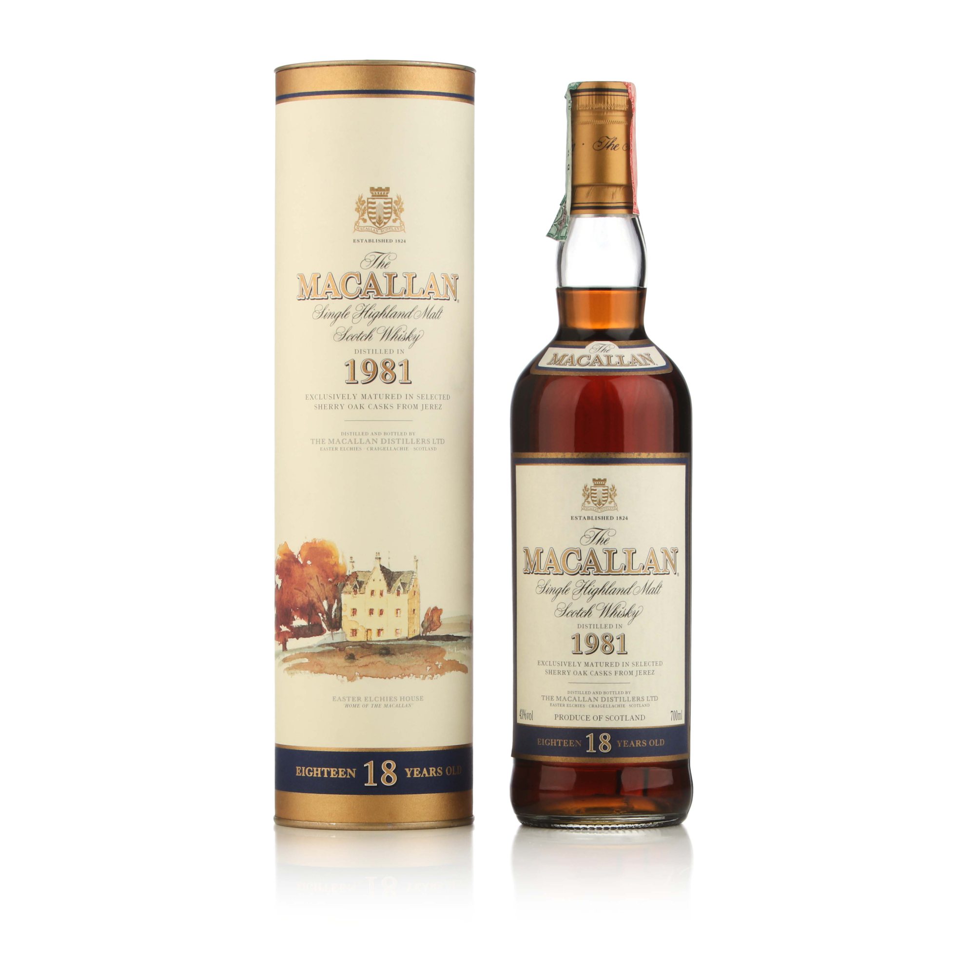 The Macallan 18 Year Old 43.0 abv 1981 (1 BT 70cl) | Finest Whisky ...