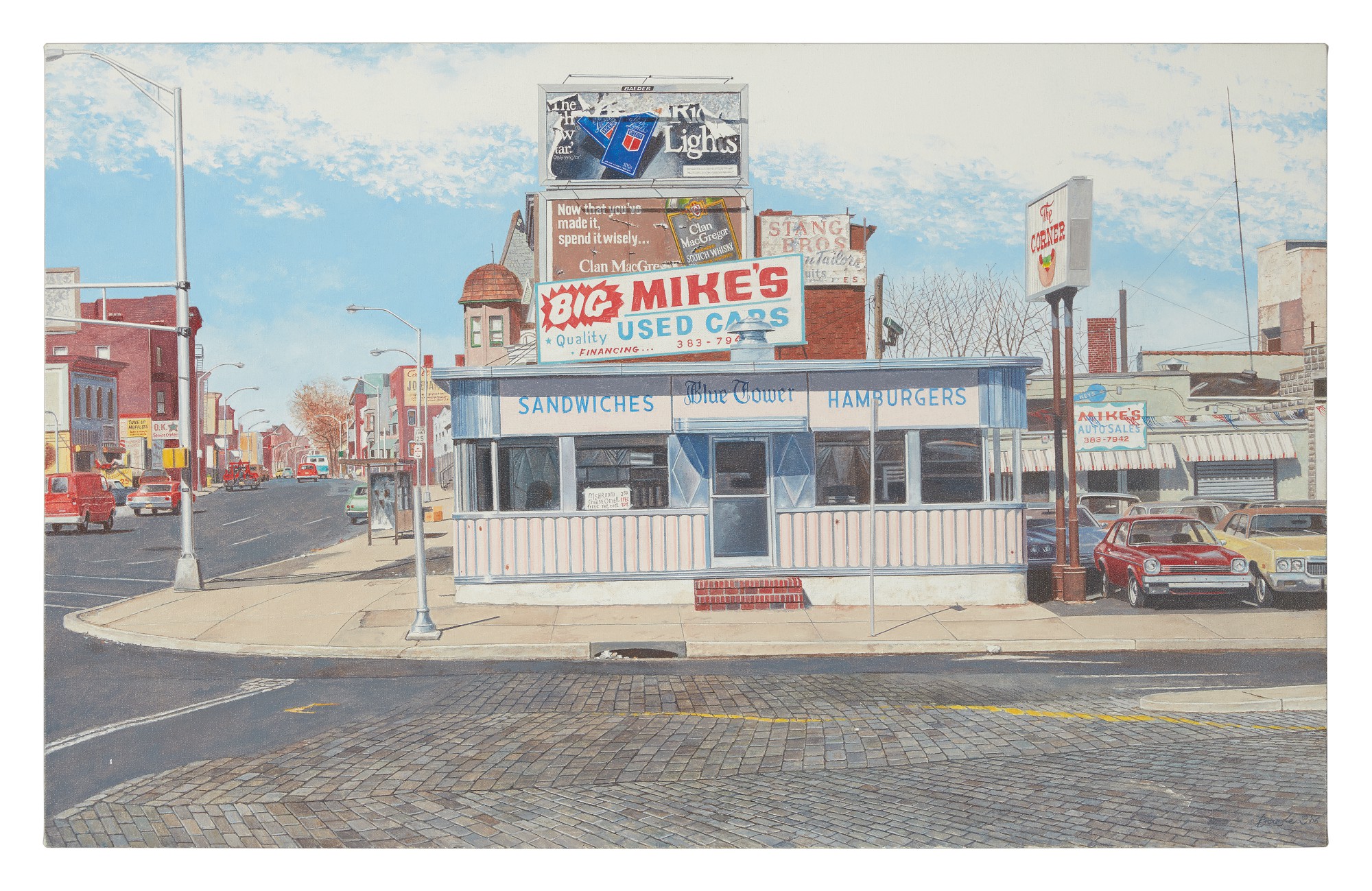 JOHN BAEDER | BLUE TOWER, HARRISON, N.J. | Contemporary Art Online ...