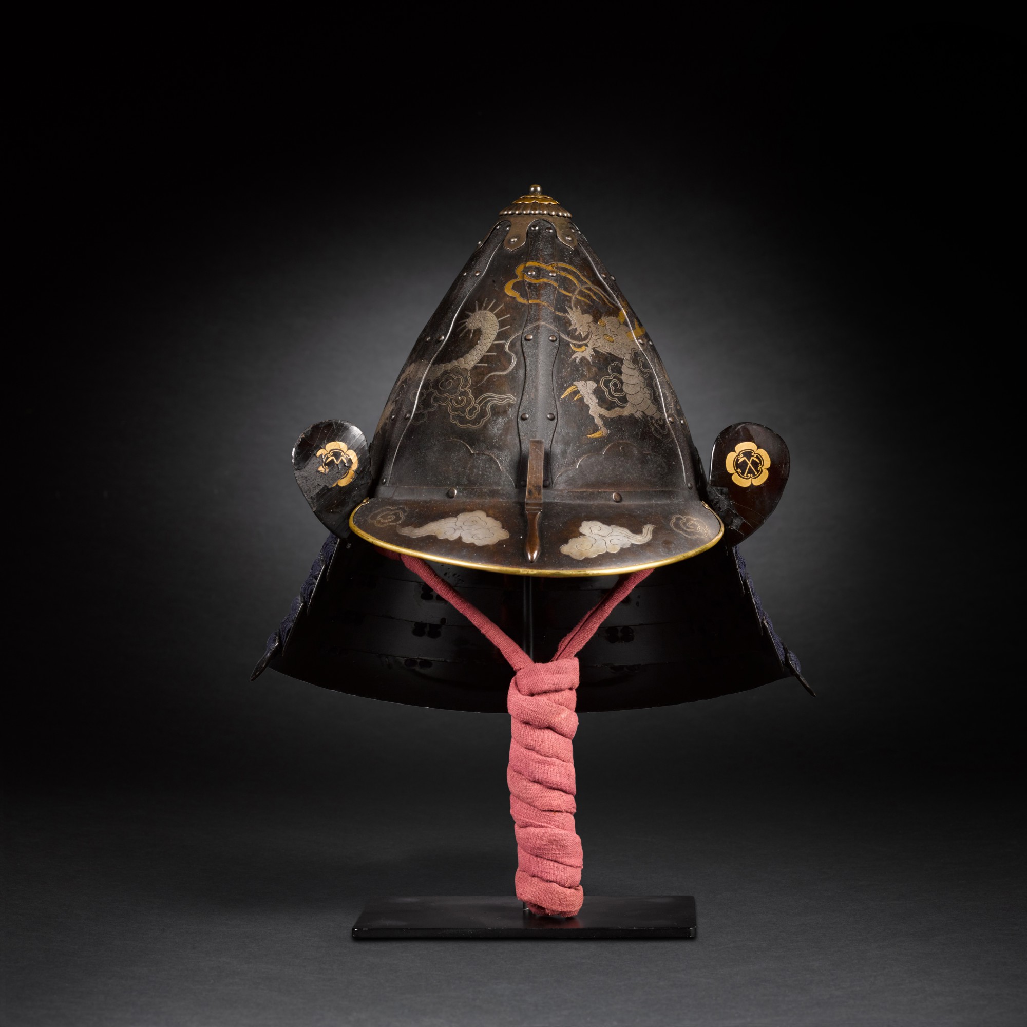 A rare toppai-nari kabuto [high-sided helmet] | Edo period, 18th ...