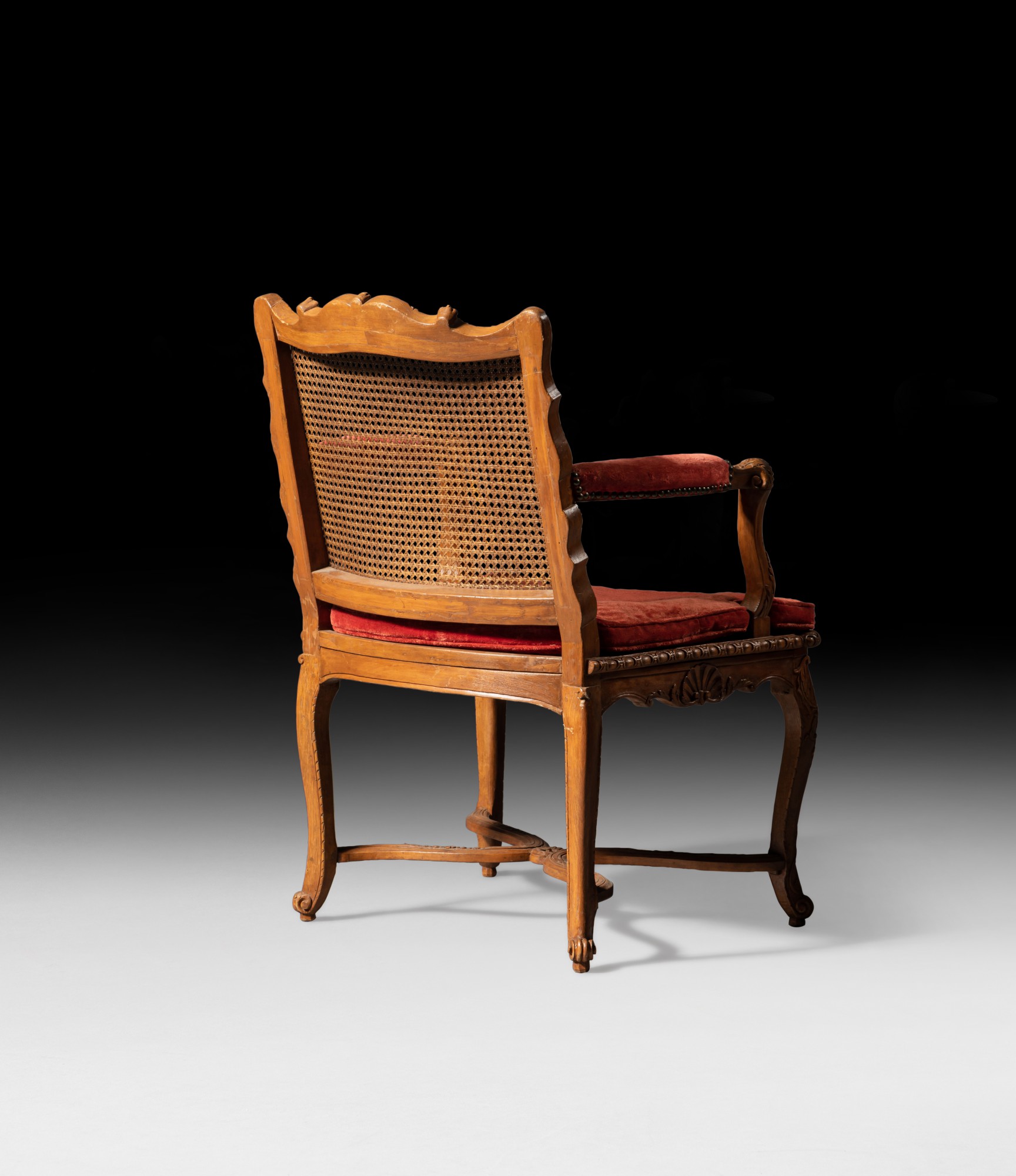 A rare carved beechwood armchair, French Régence, circa 1715 | Rare ...
