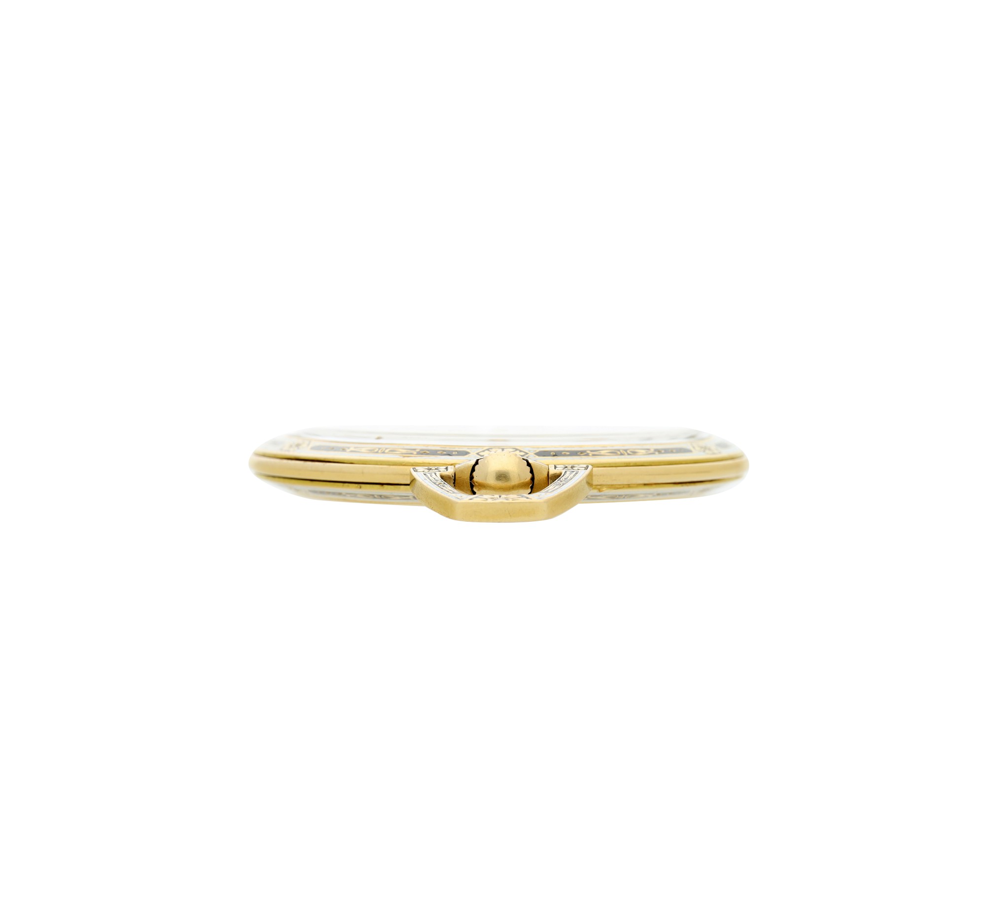 C.H. MEYLAN | RETAILED BY TIFFANY & CO A YELLOW GOLD AND ENAMEL OPENED ...