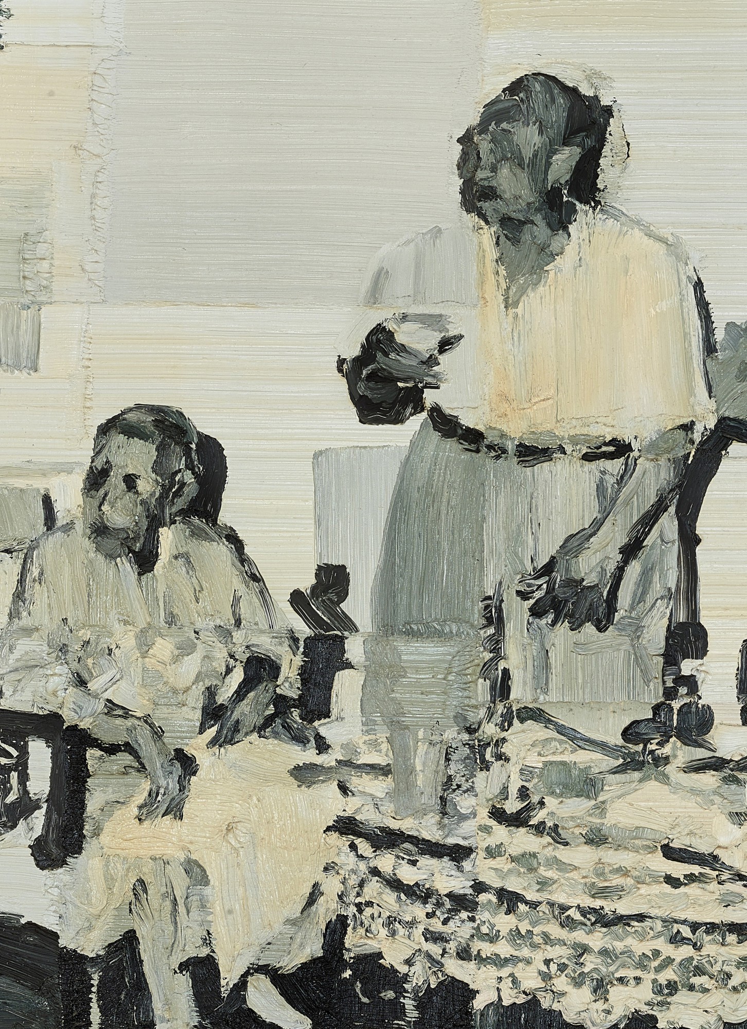 Li Songsong 李松松 | Wish for Longevity (diptych) 人長久 (雙聯作) | Contemporary ...