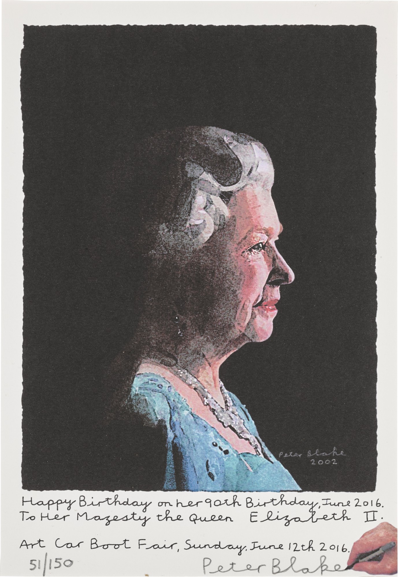 SIR PETER BLAKE, R.A. | QUEEN | Made in Britain | 2020 | Sotheby's