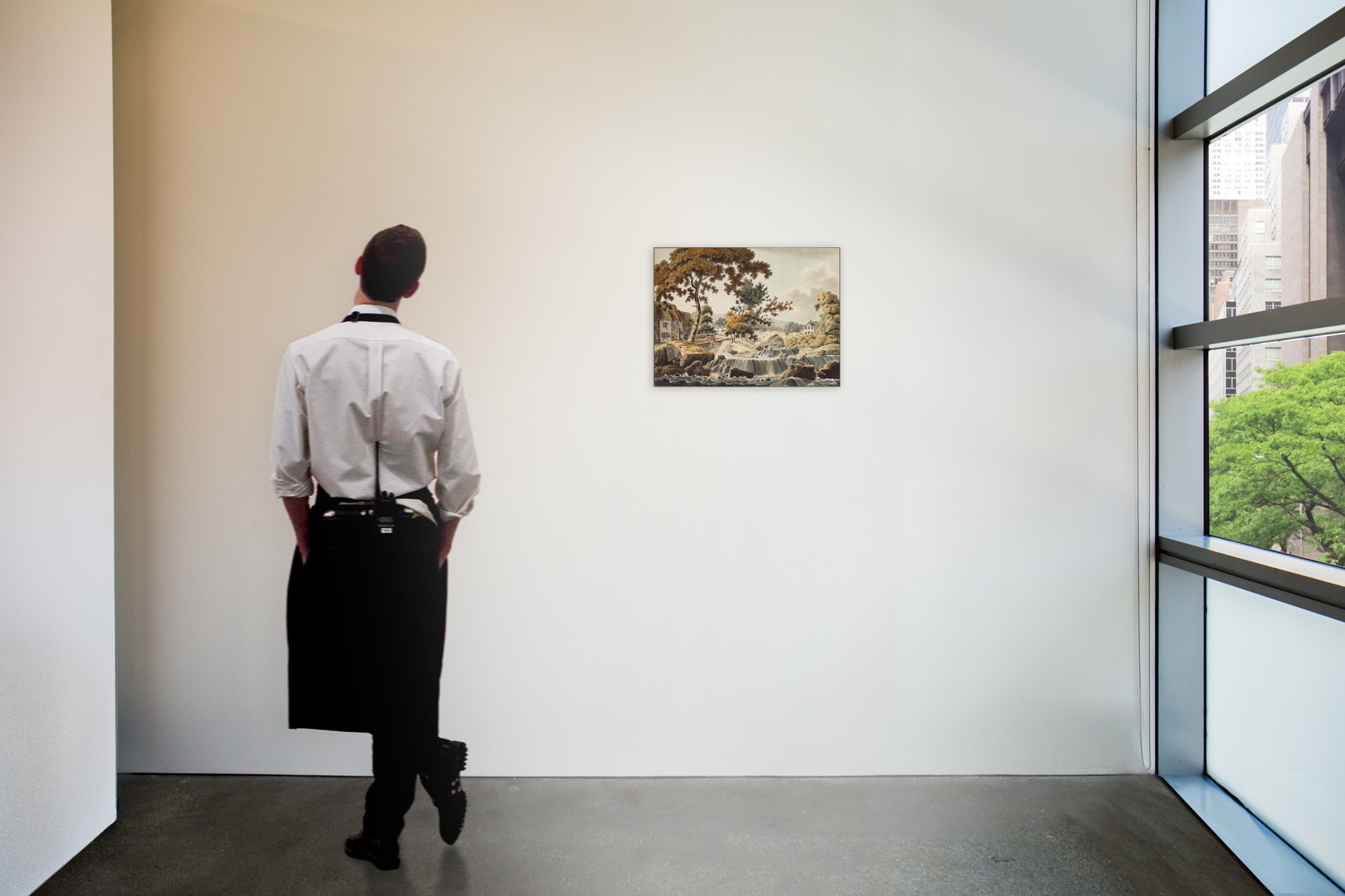 THOMAS PECKHAM | Elegant figures resting by a river, possibly Ivy ...