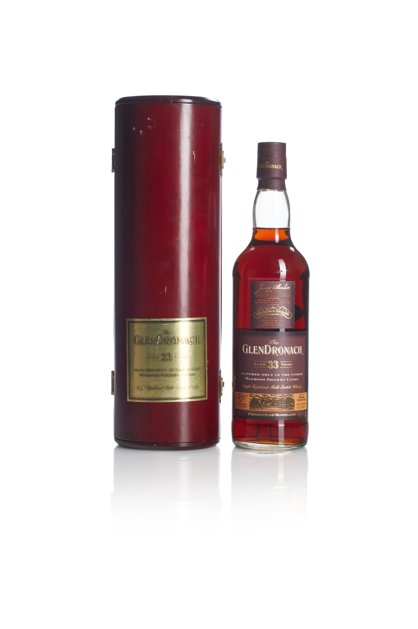 The Glendronach 33 Year Old 40.0 abv | The Ultimate Whisky Collection ...