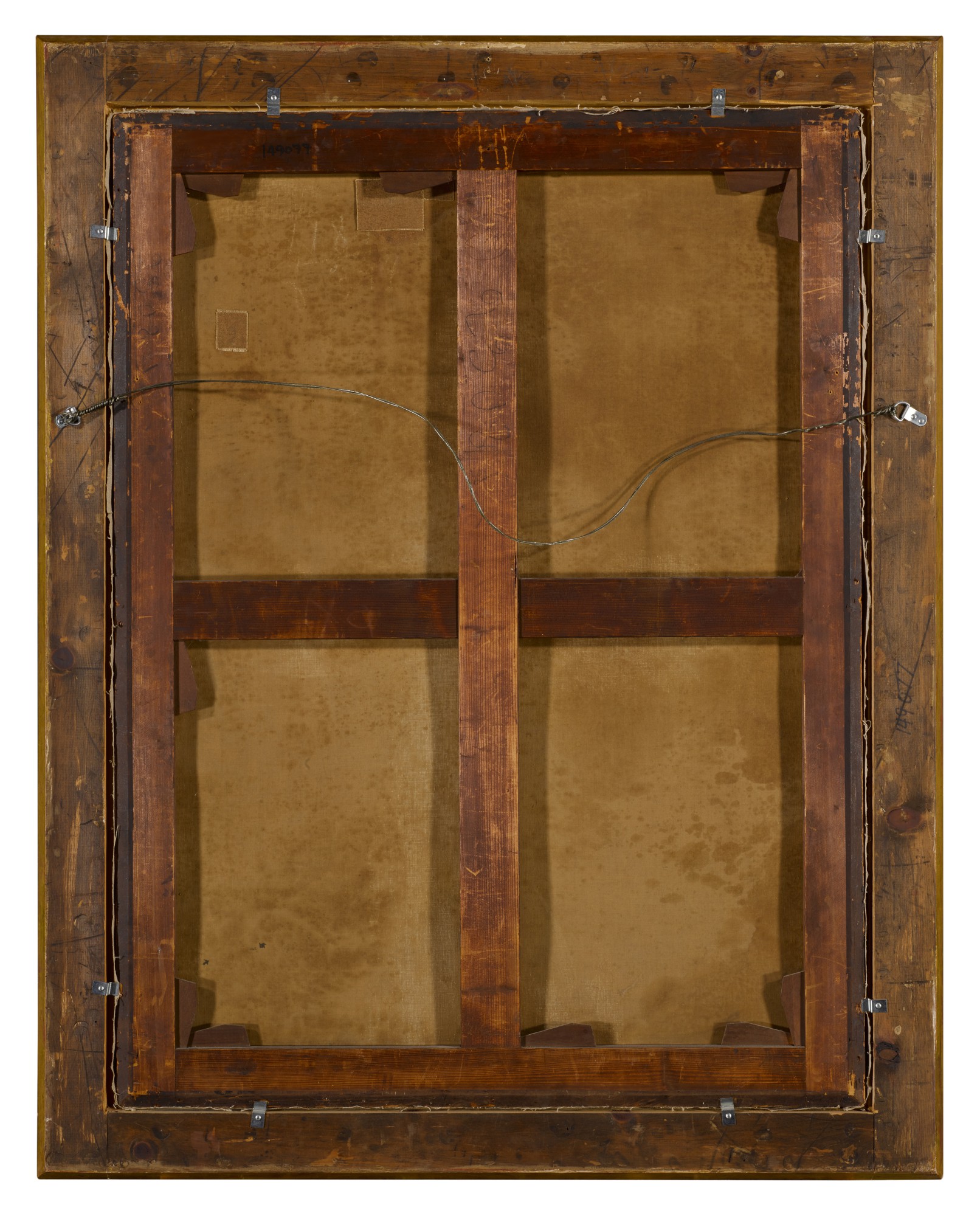 Portrait of a nobleman, wearing a red jacket and a white waistcoat and ...