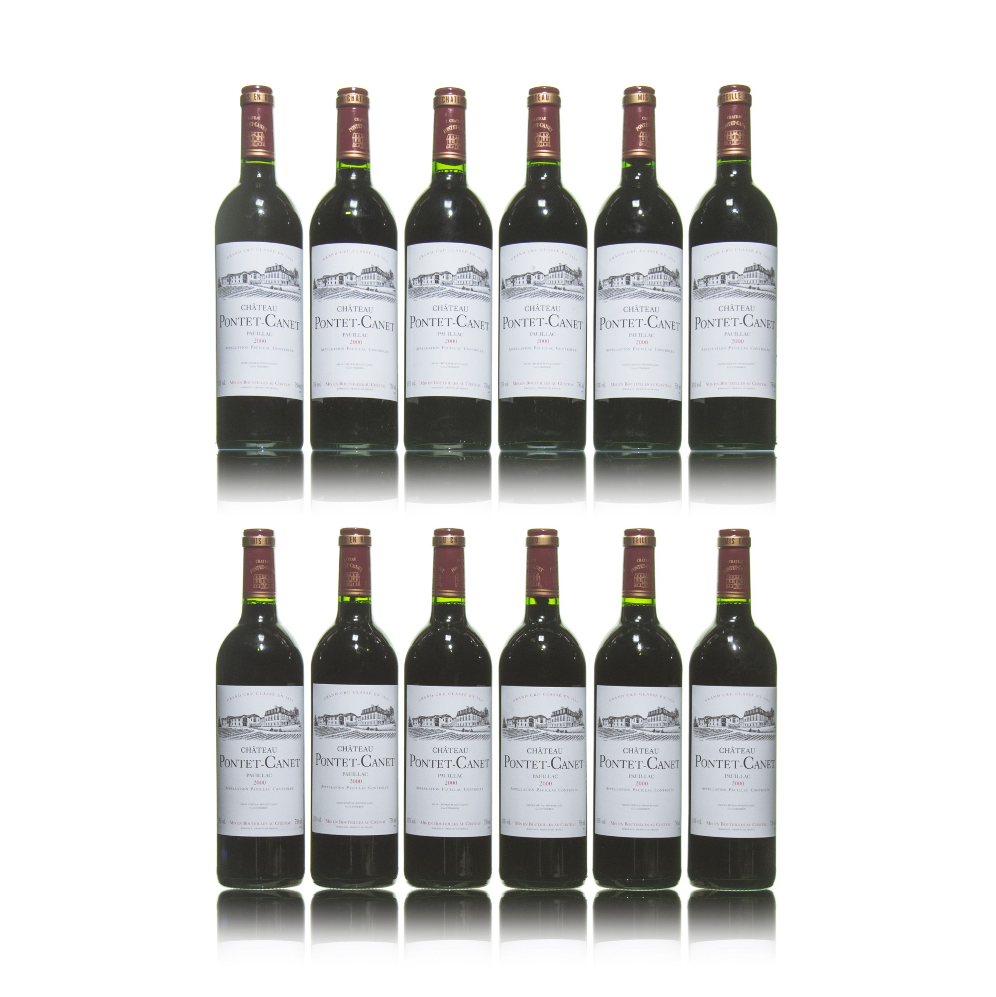 Château Pontet Canet 2000 (12 BT) | Vinous Treasures | Two Centuries of ...